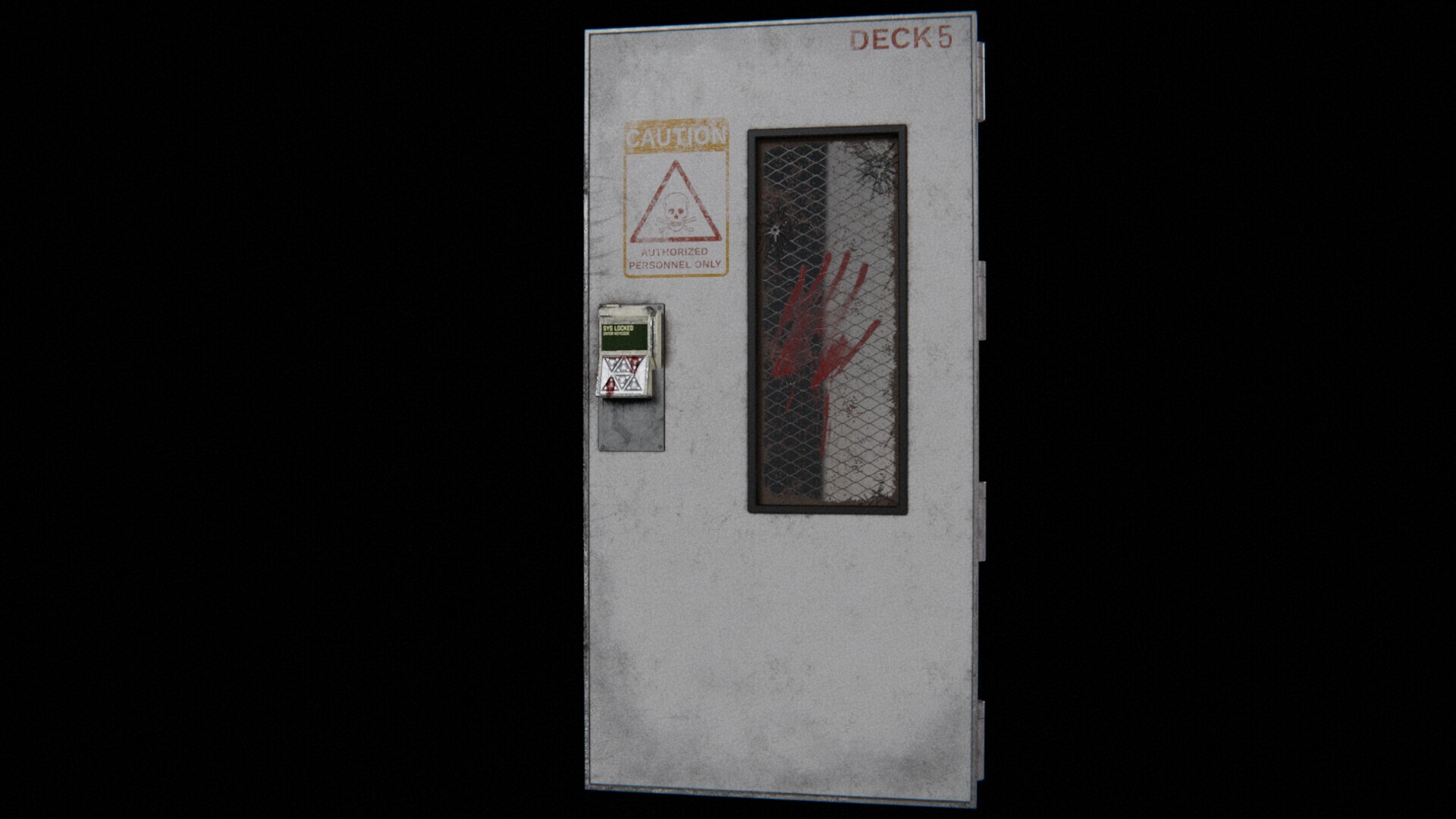 ArtStation - Science Lab Door - Apocalyptic