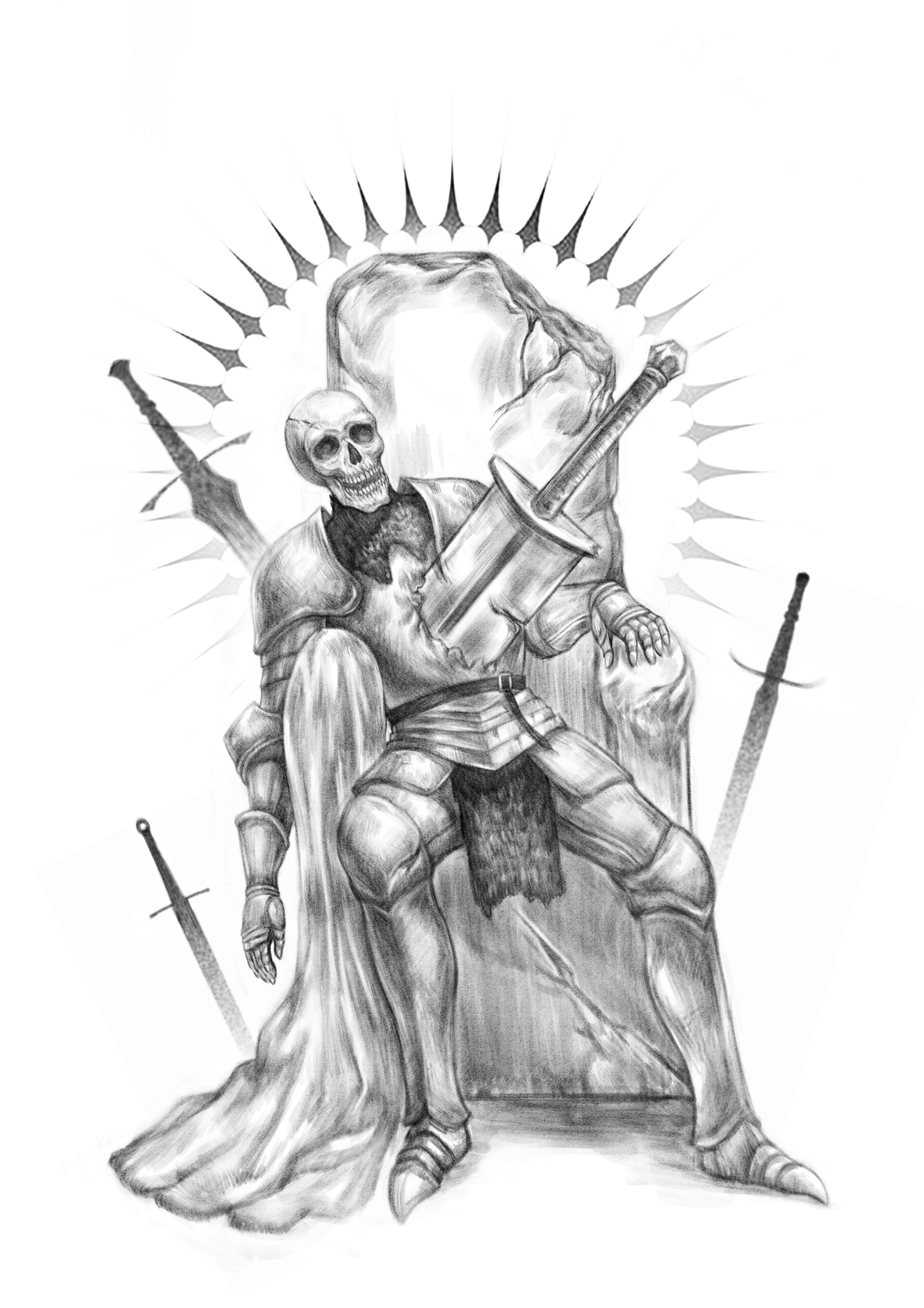 ArtStation - fallen Knight