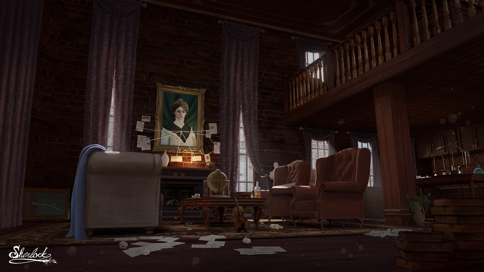 ArtStation - 221B Interior Design