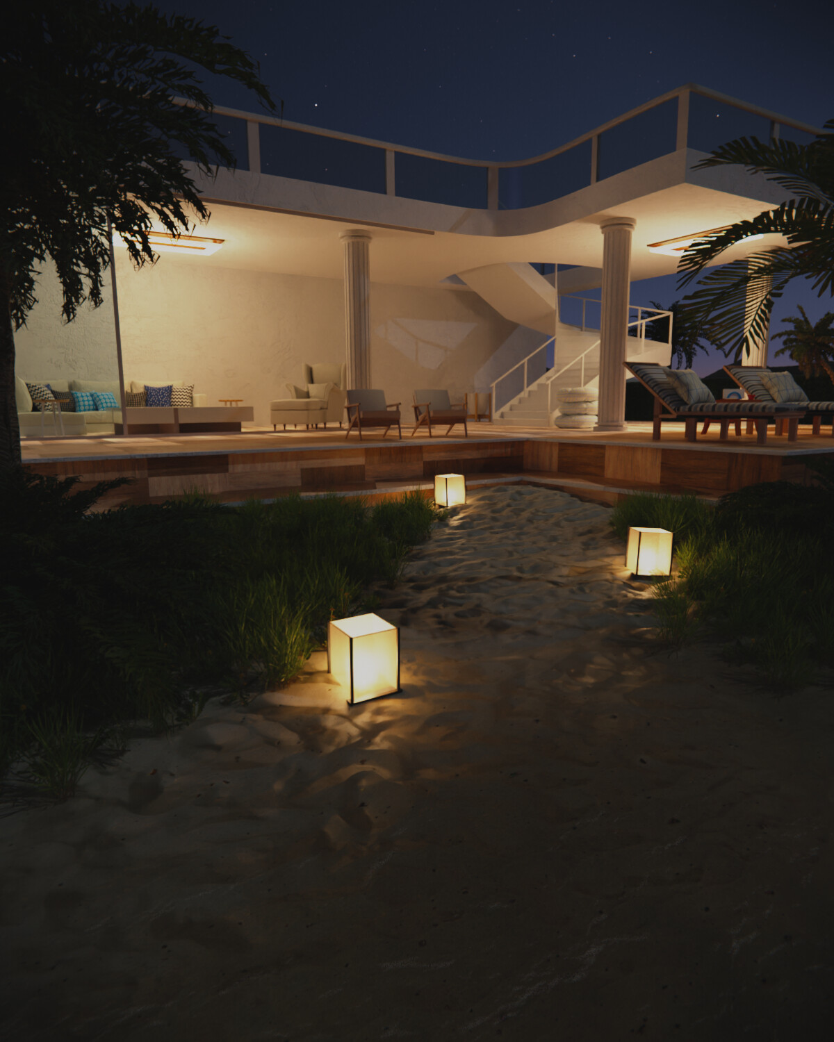 ArtStation - Beach House