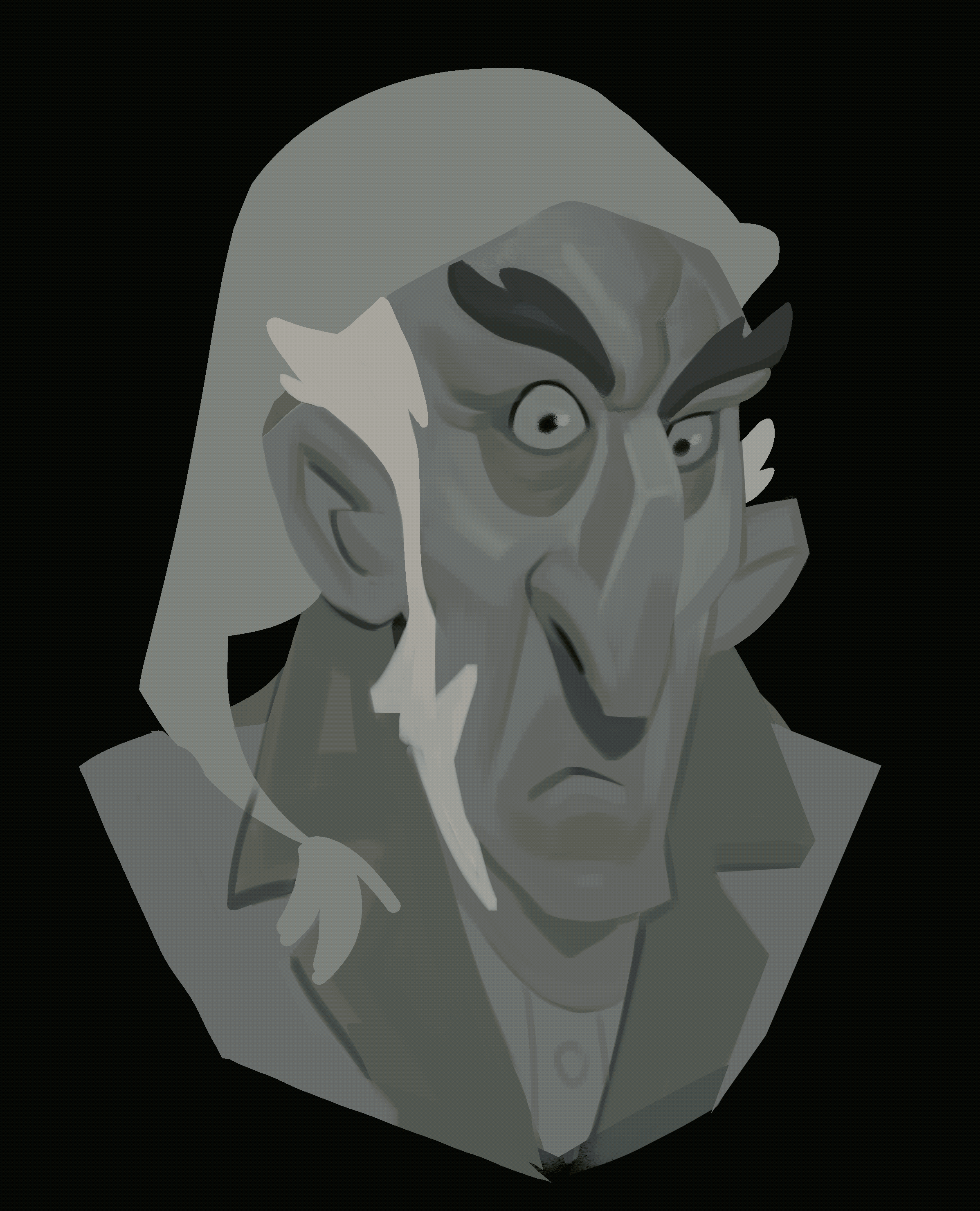 Ebenezer Scrooge Drawing