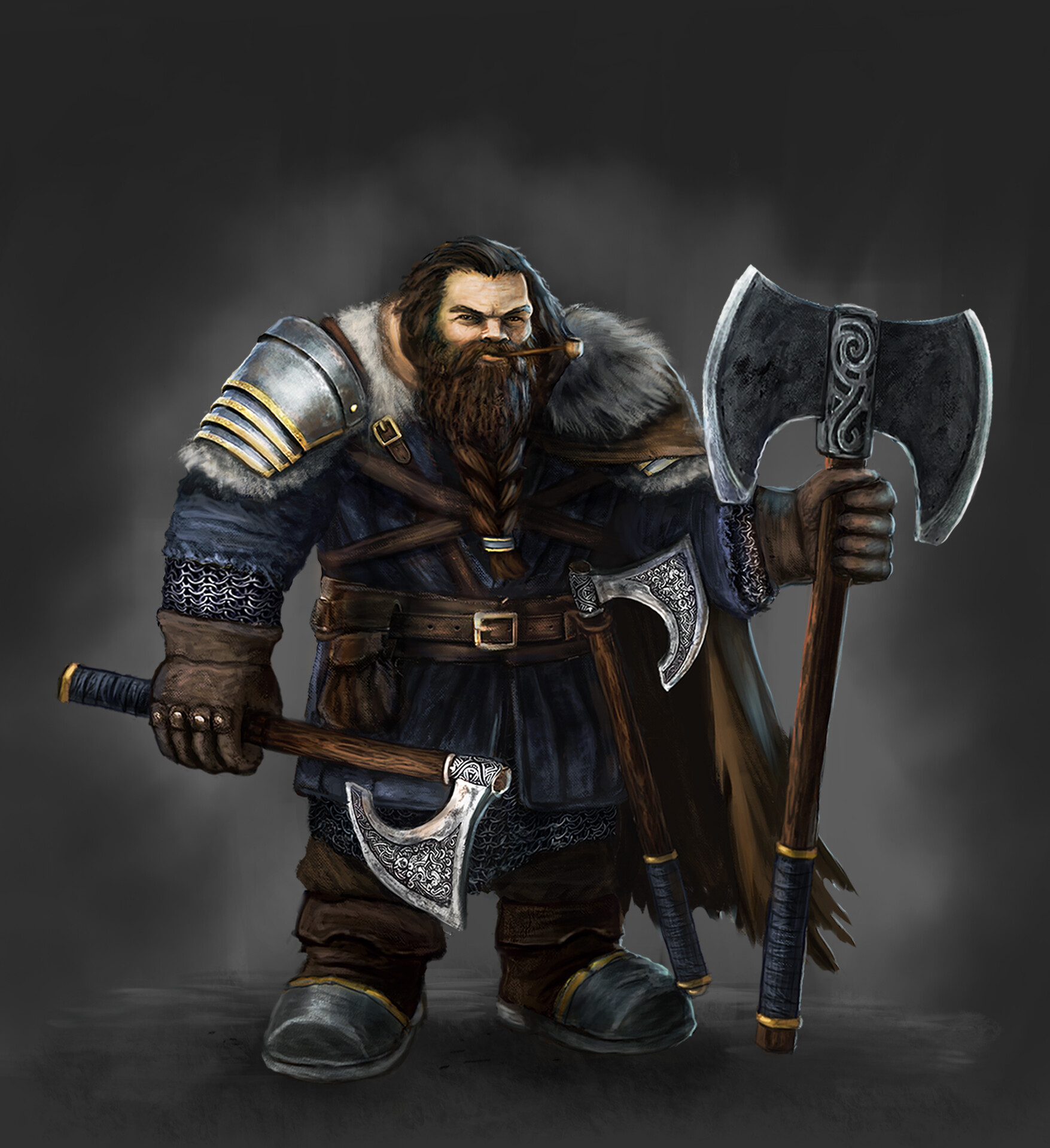 ArtStation - Gimli's "The Descendant of Kings"