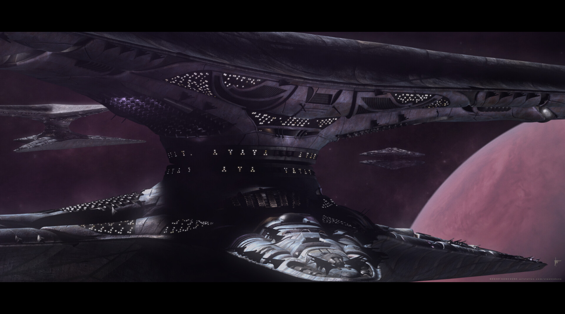 Robert Bonchune - Cylon Basestars - Second Cylon War - BSG