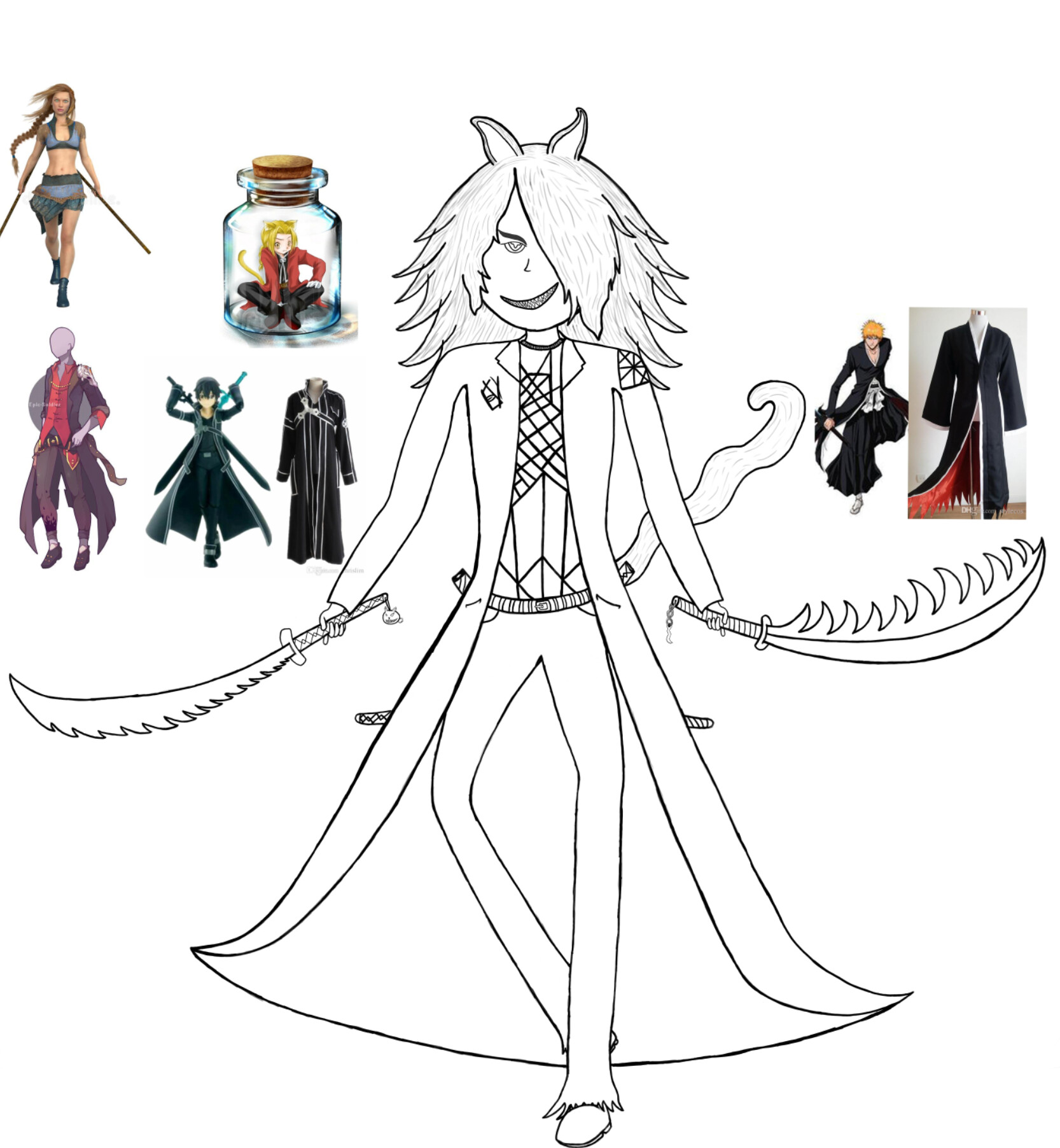 ArtStation - Character concept art: Skel