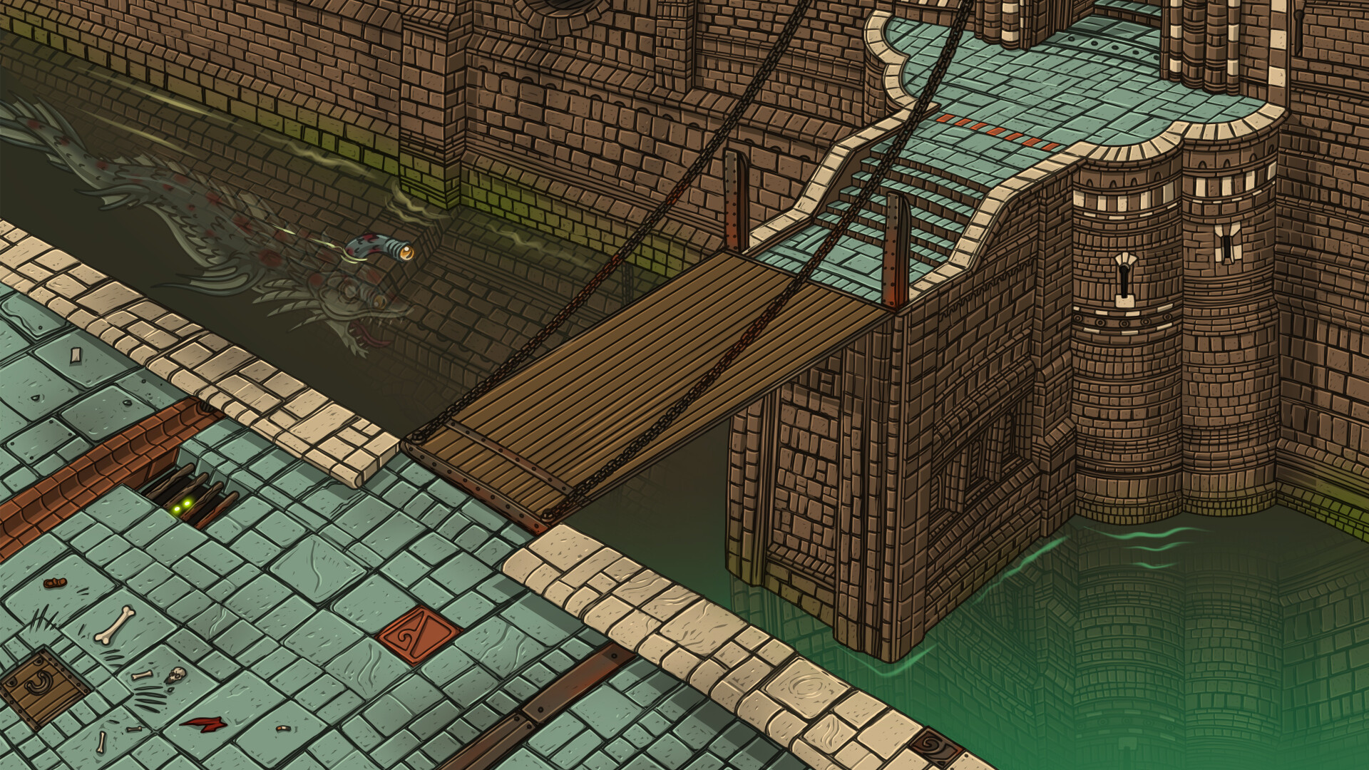 ArtStation - Dungeon Canal