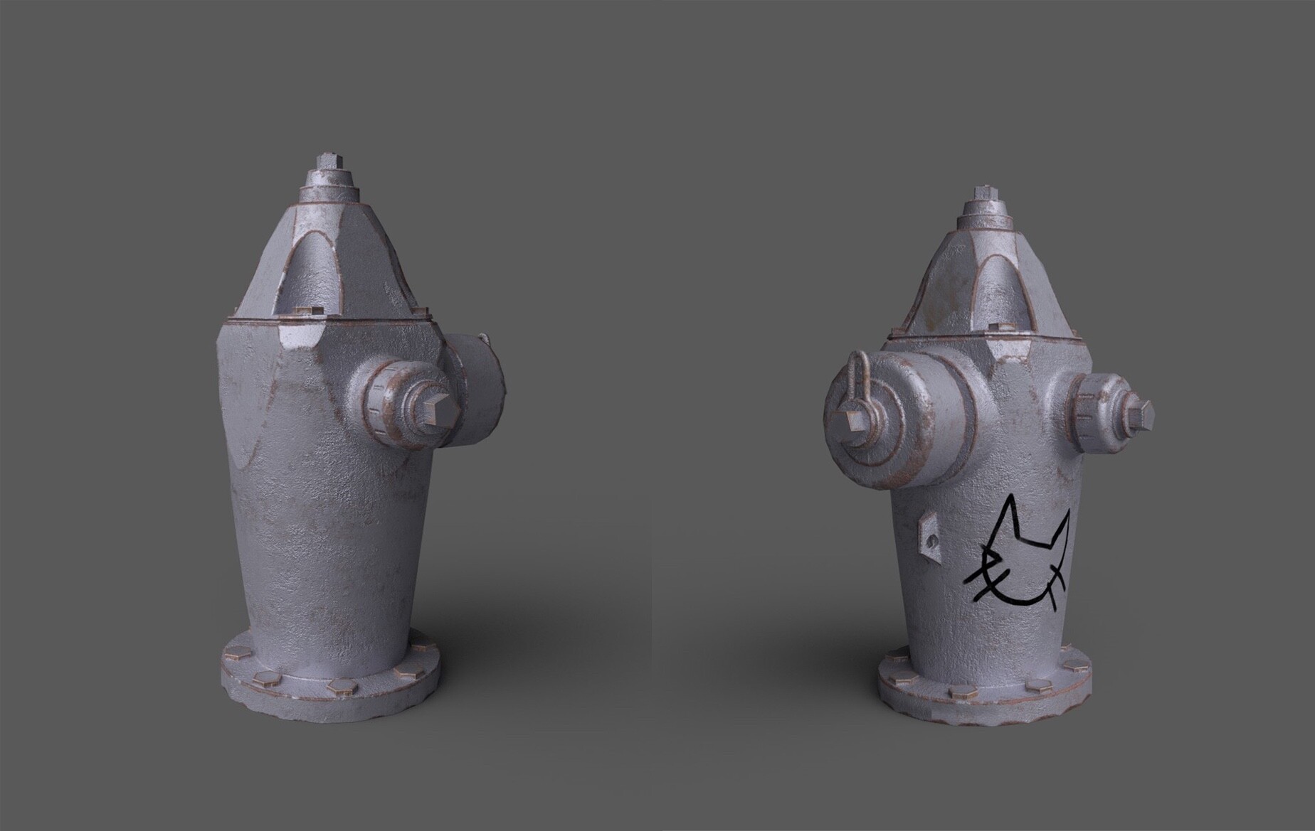 ArtStation - Fire Hydrant