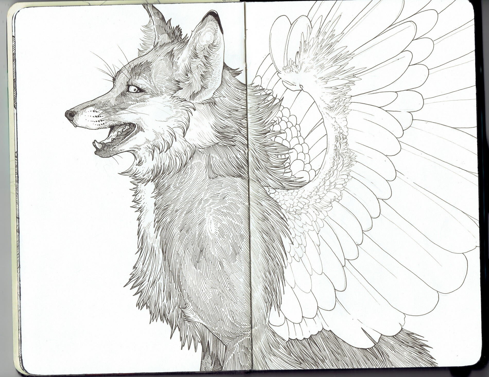 ArtStation - angel fox pre-paint