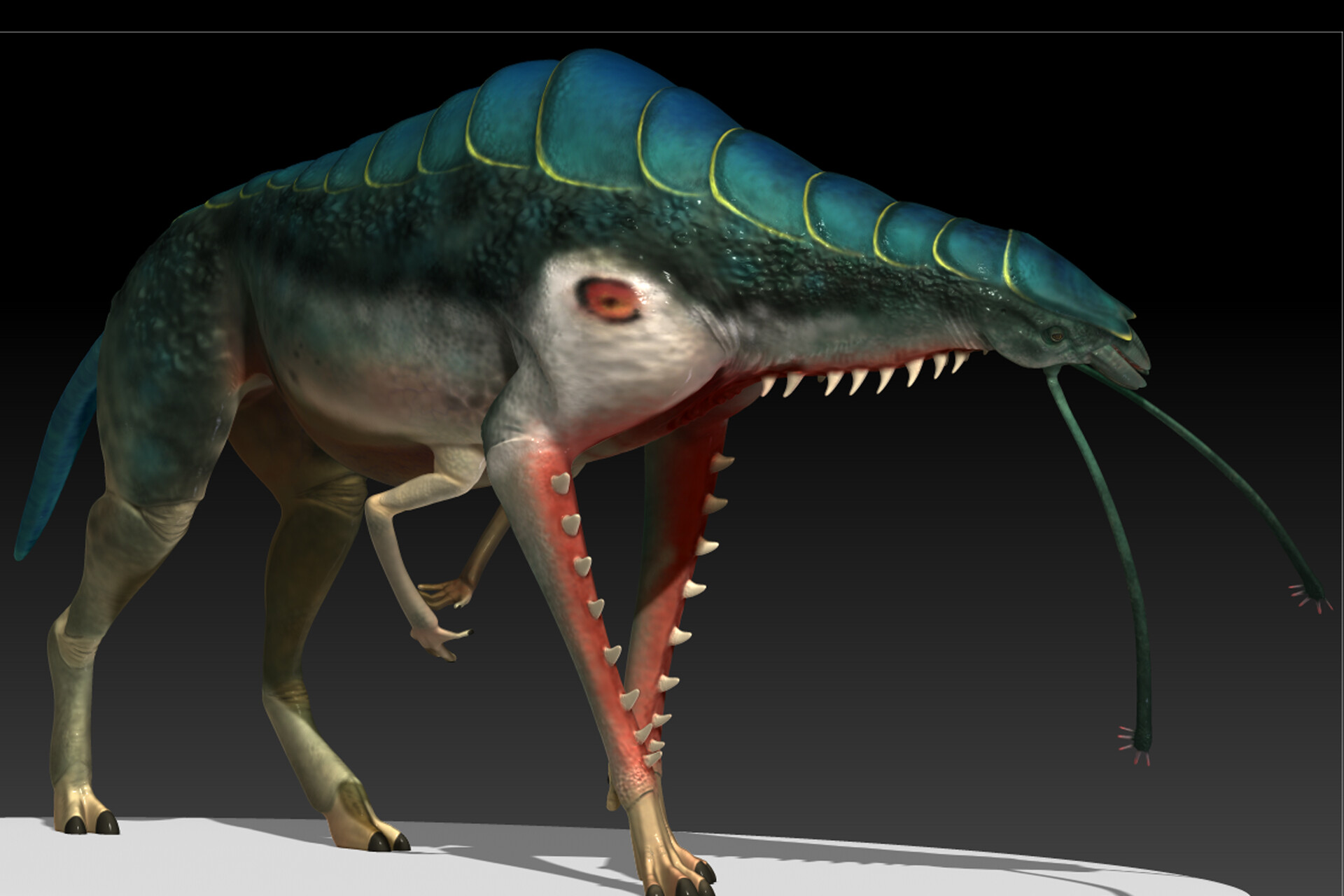 ArtStation - Creature concept- Gnasher