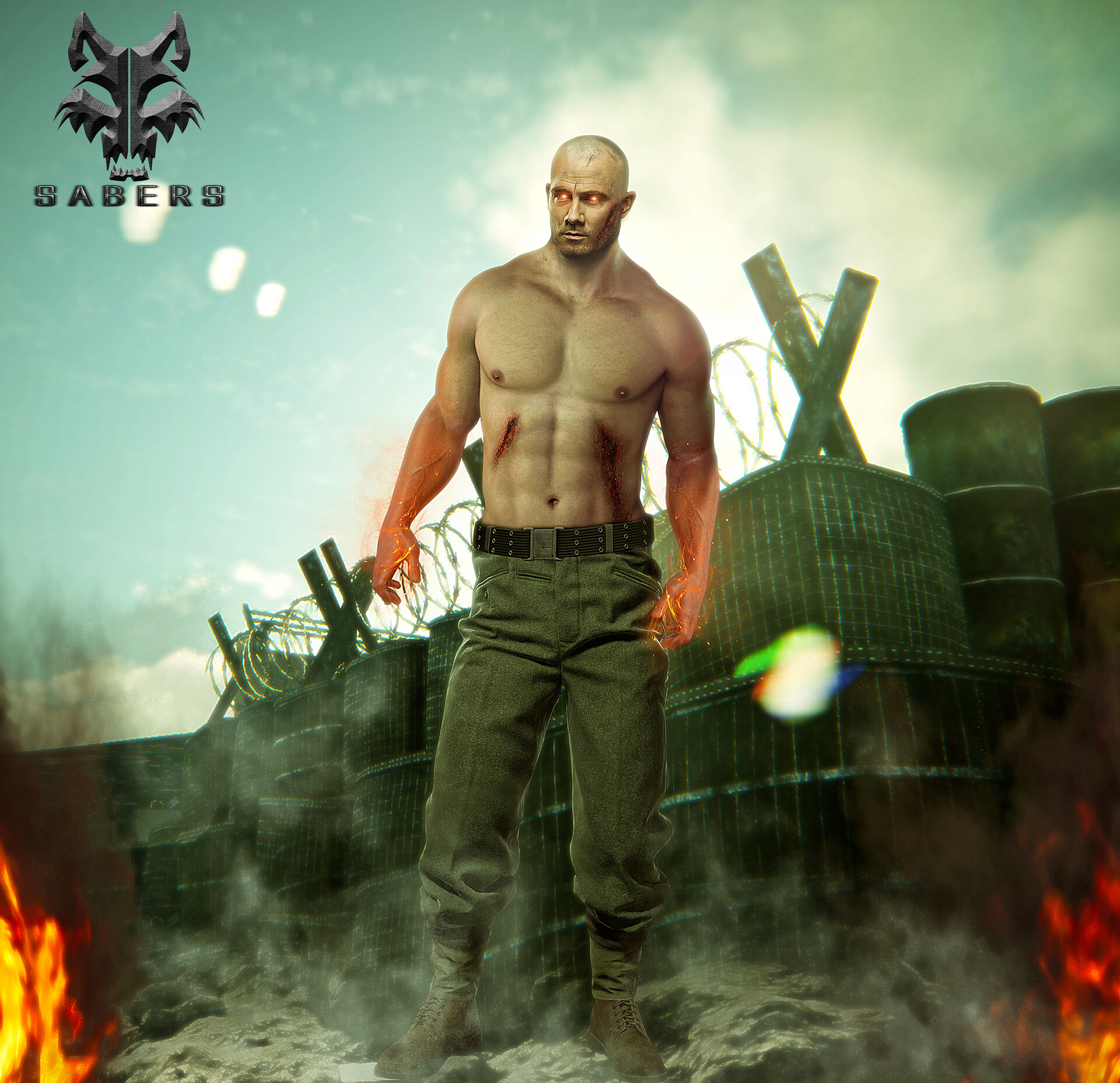 ArtStation - "Tank" Travis Tanner aka Firefox (SABERS)