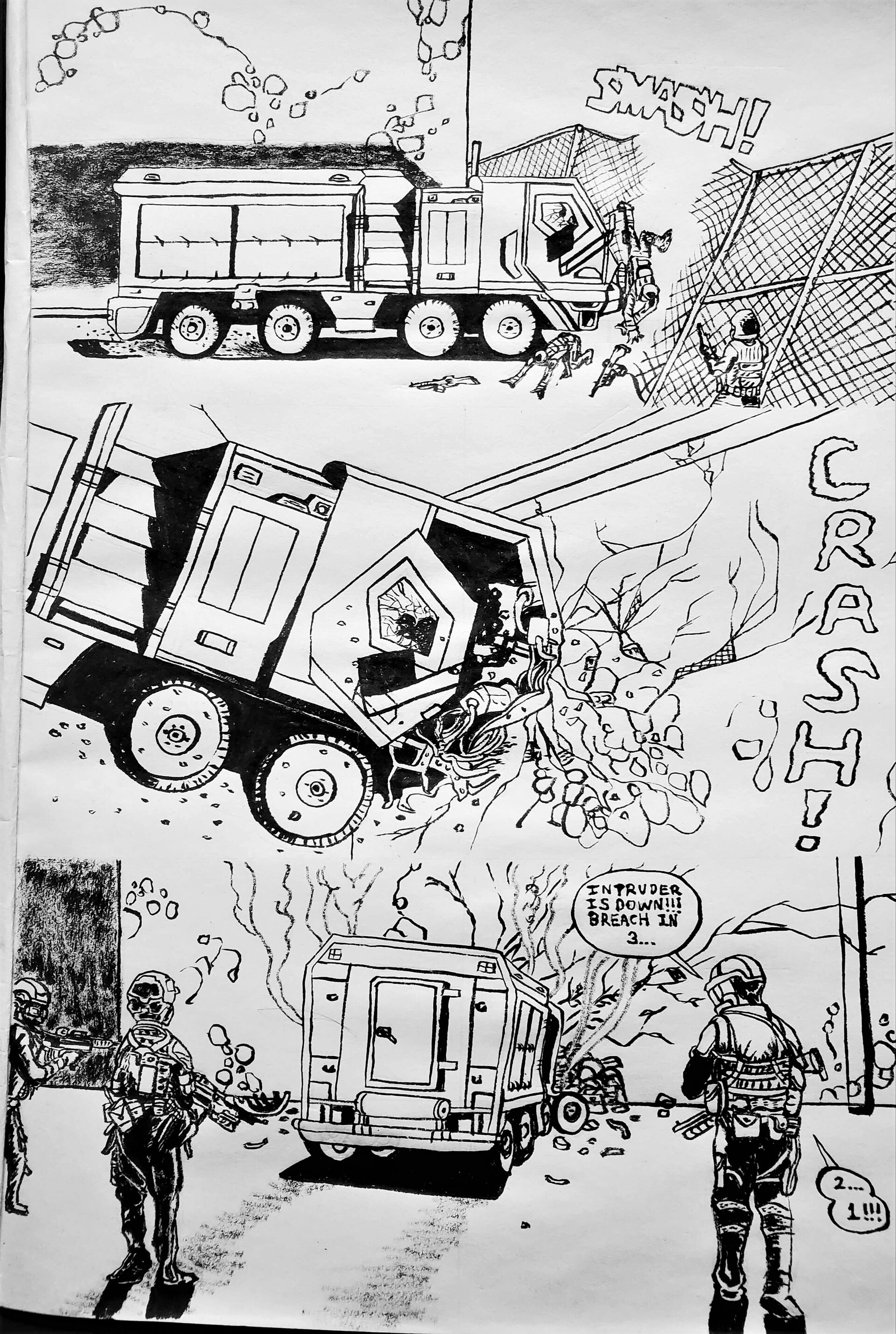 ArtStation - Kite Man! Hell Yeah... (2 Pages)