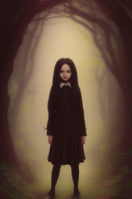 ArtStation - Wednesday Addams