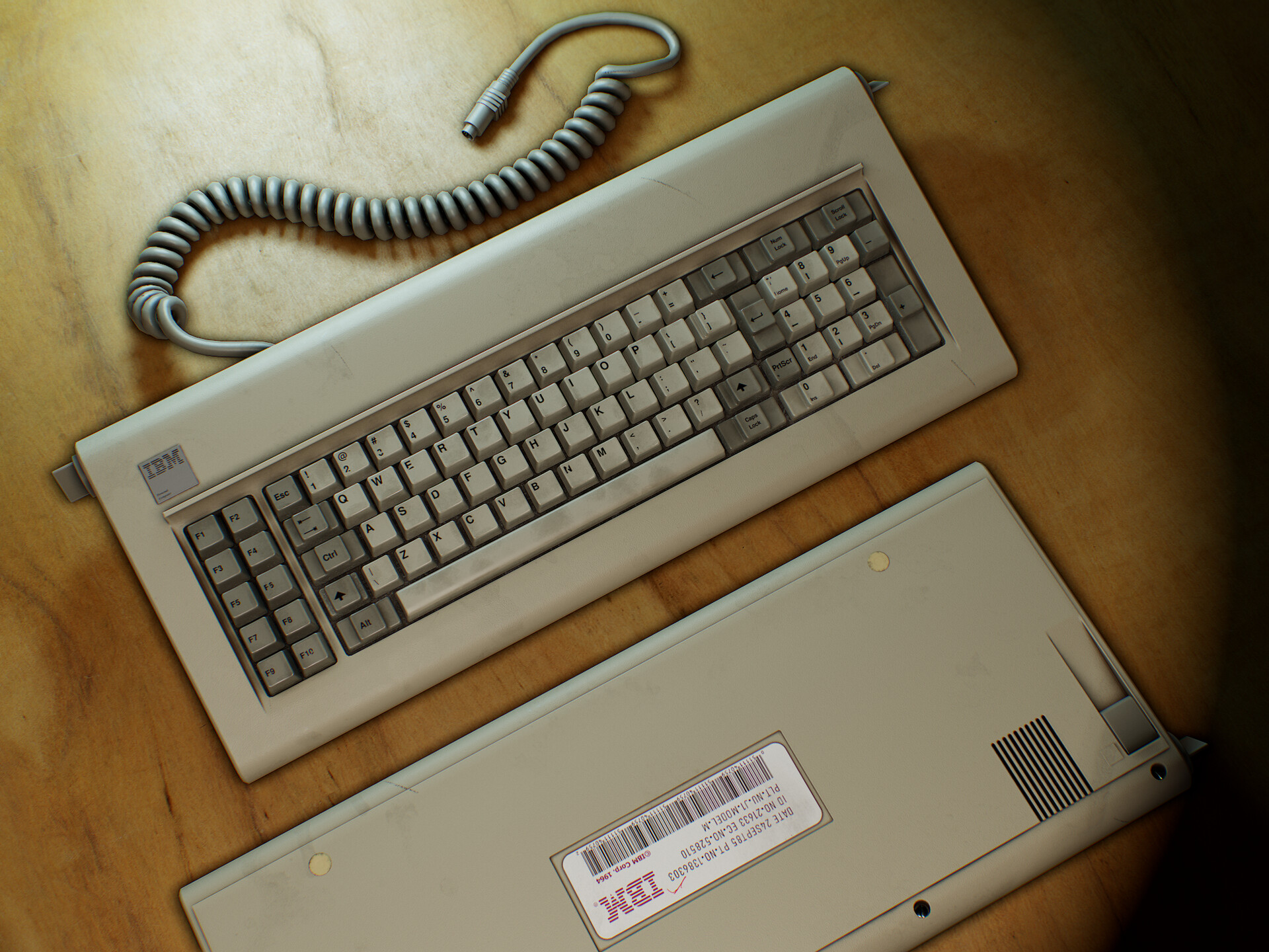 ArtStation - IBM Keyboard