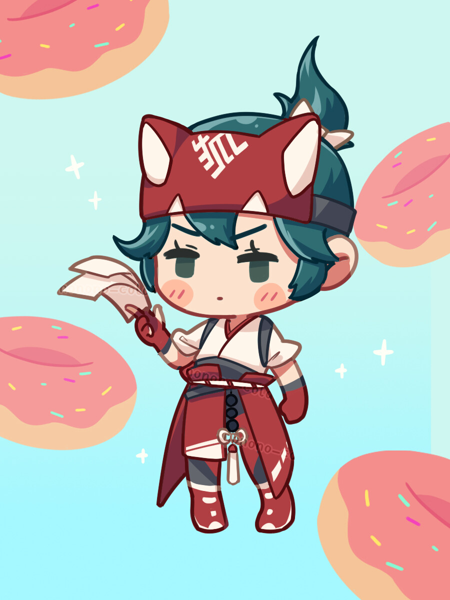 ArtStation - Stickers for kiriko in OW2