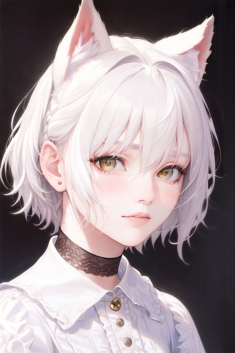 ArtStation - Catgirl Portrait