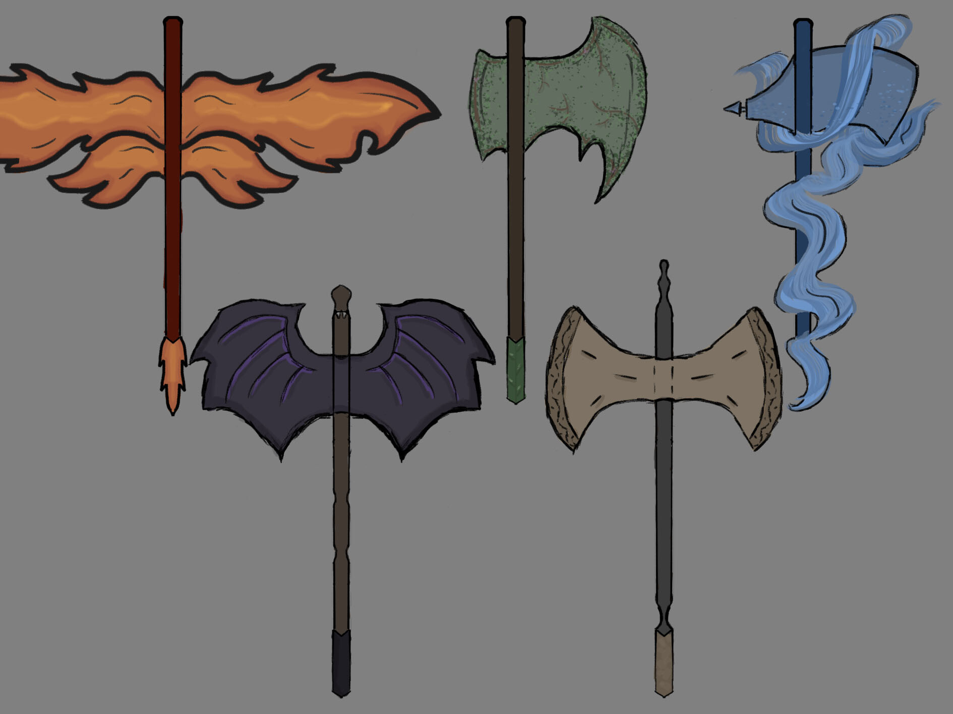 ArtStation - Battle-Axe Concepts
