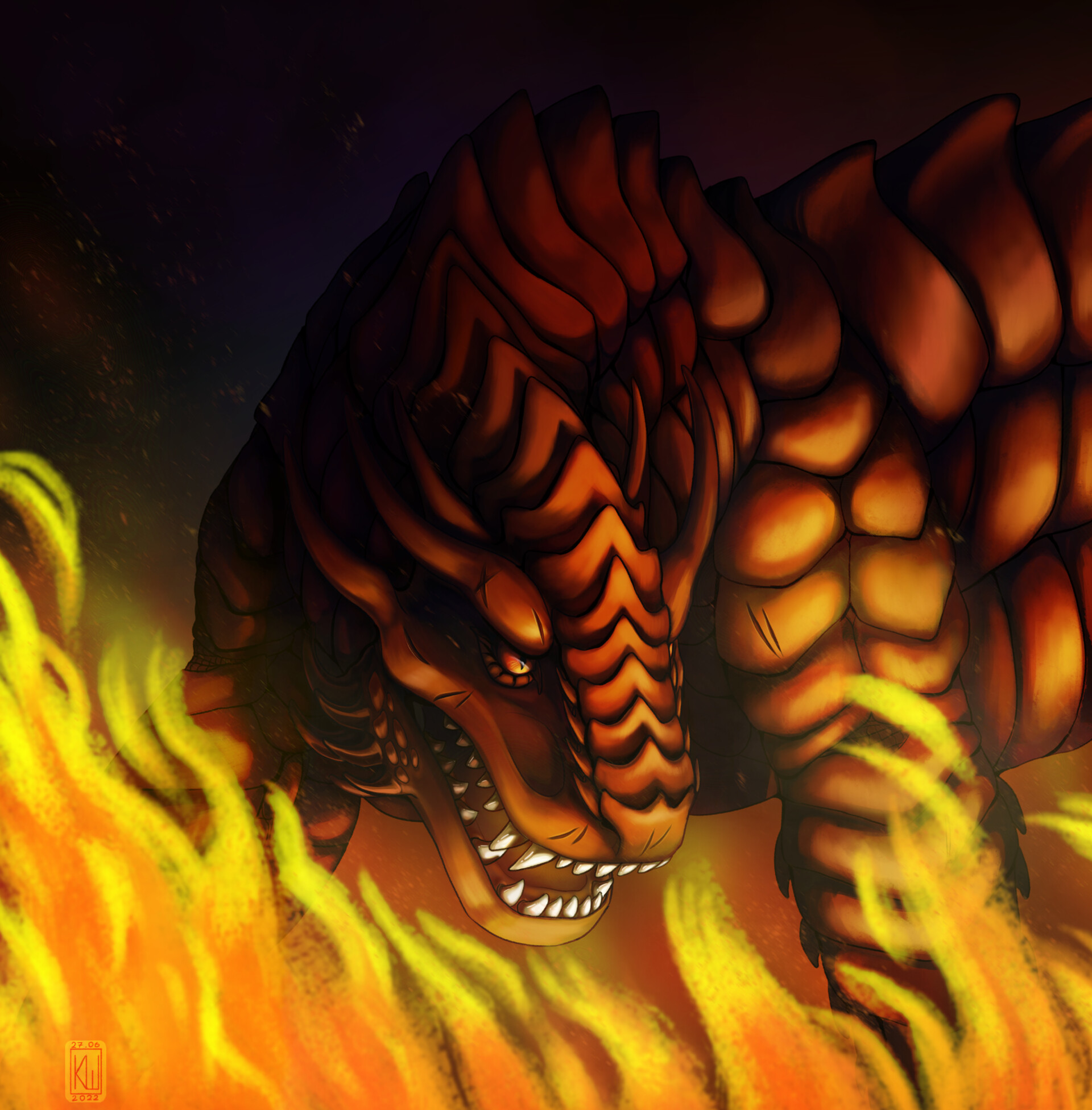 ArtStation - True fire