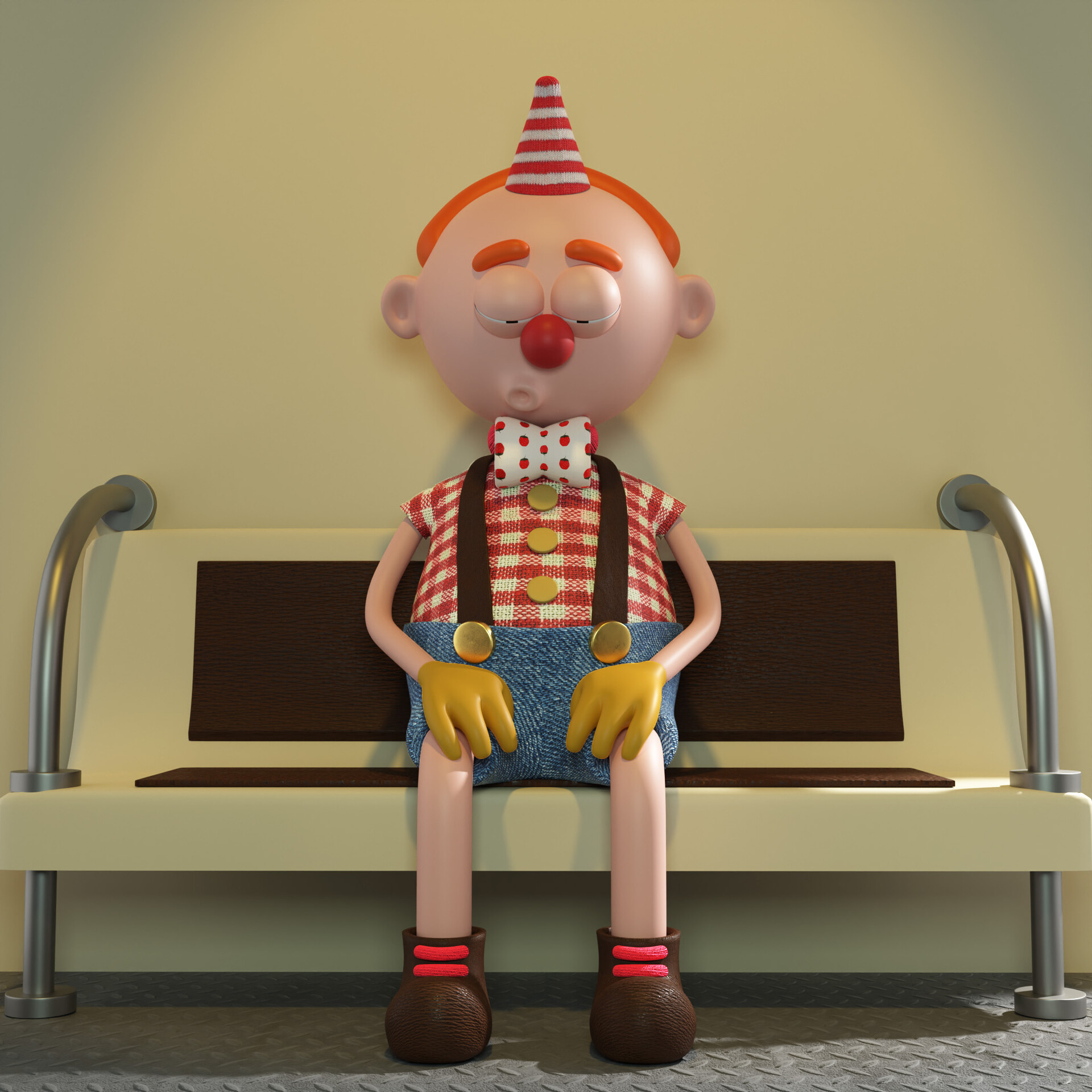 ArtStation - Sleeping Clown