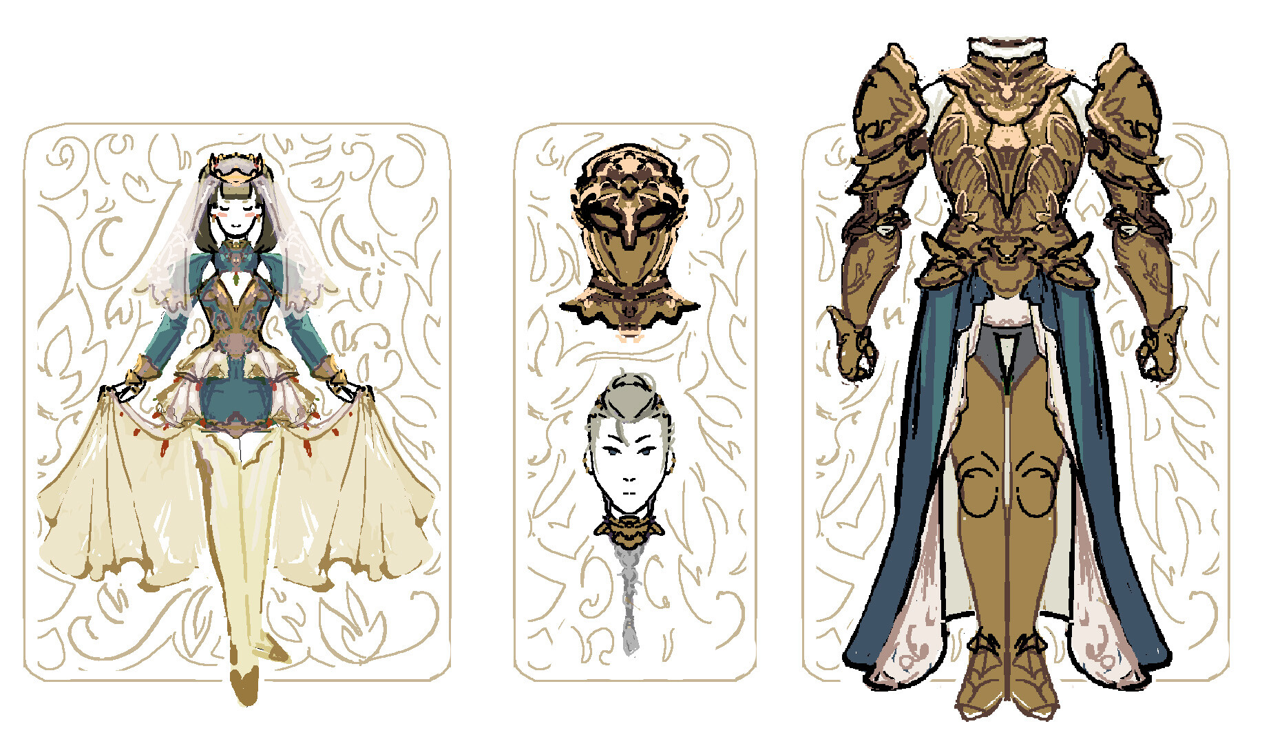 Giulia Carli - Characters sketches - 2022