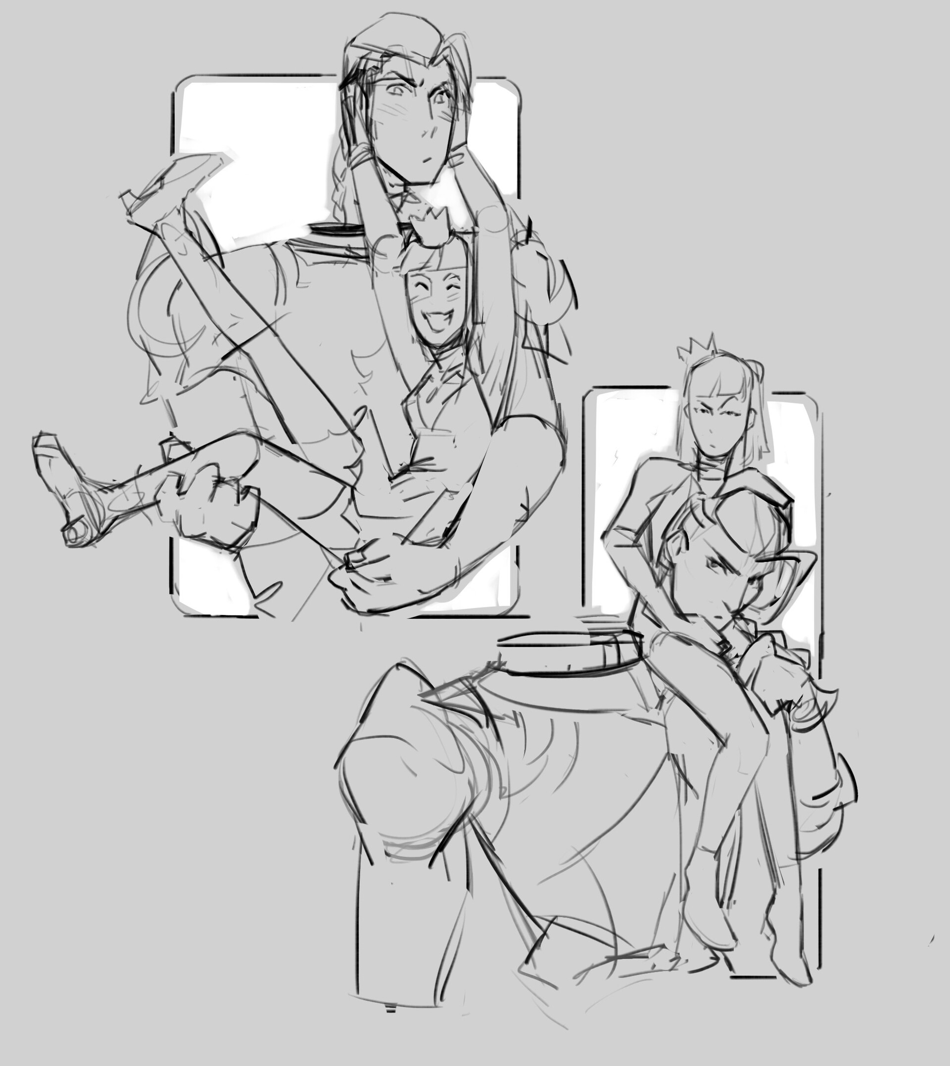 Giulia Carli - Characters sketches - 2022