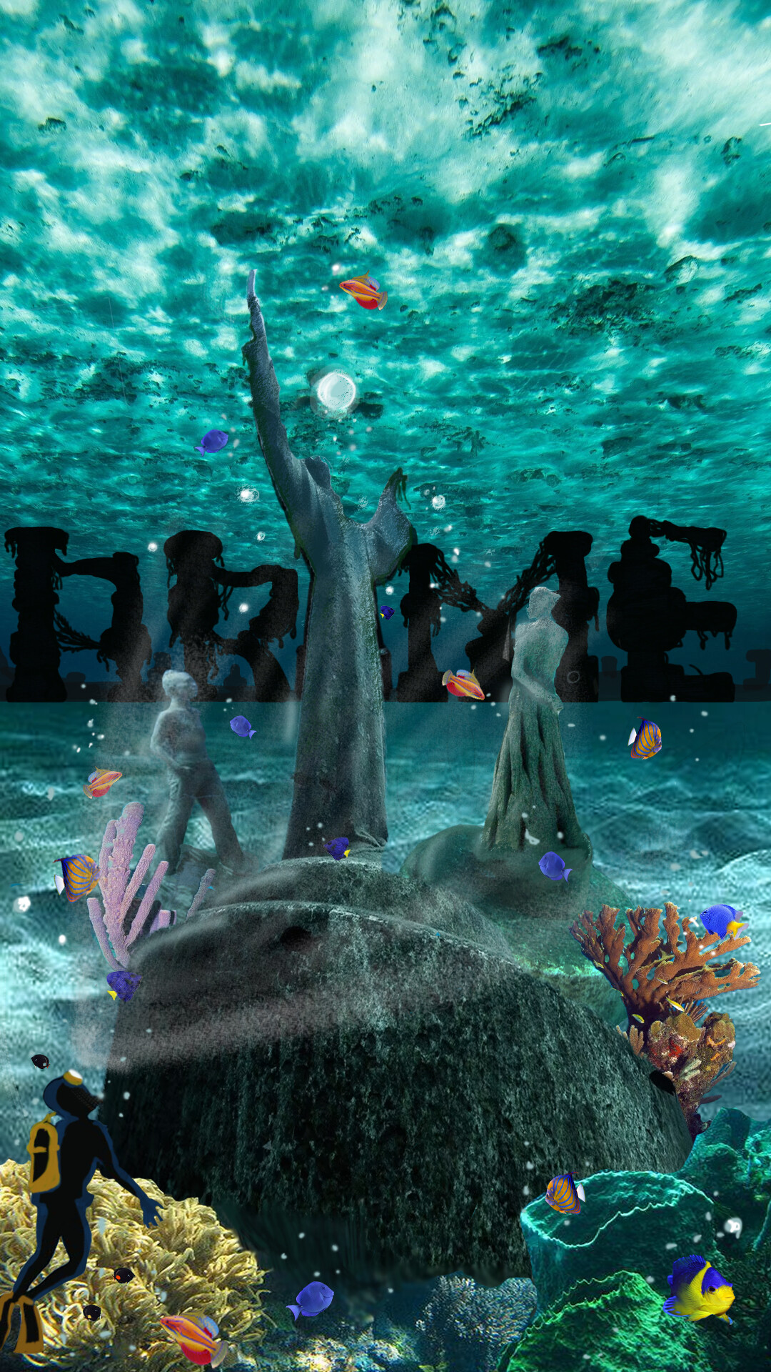 ArtStation - Under Water Party