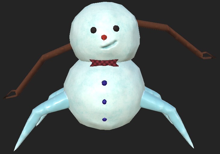 ArtStation - Snowman Golem