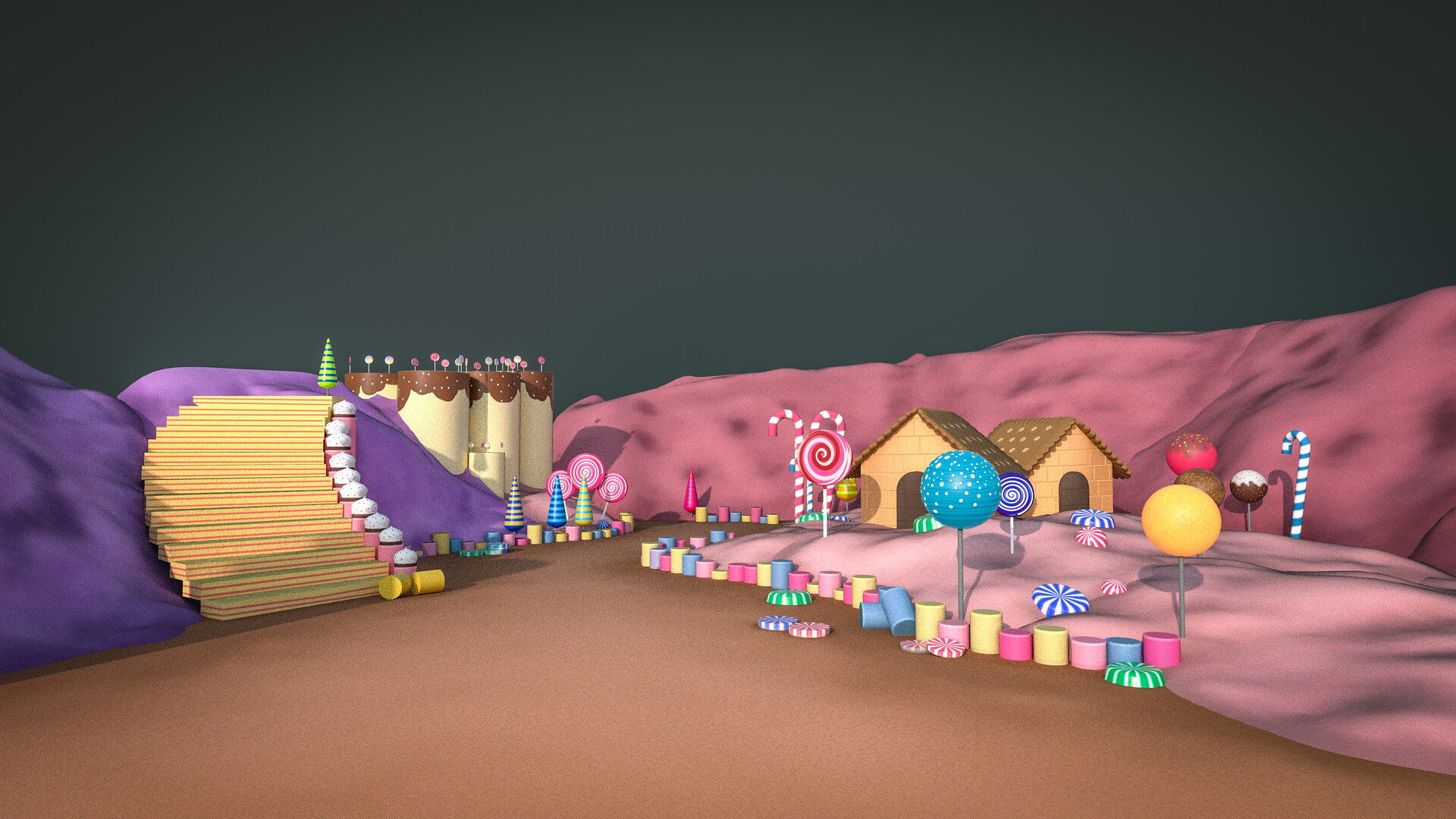 ArtStation - Candy World