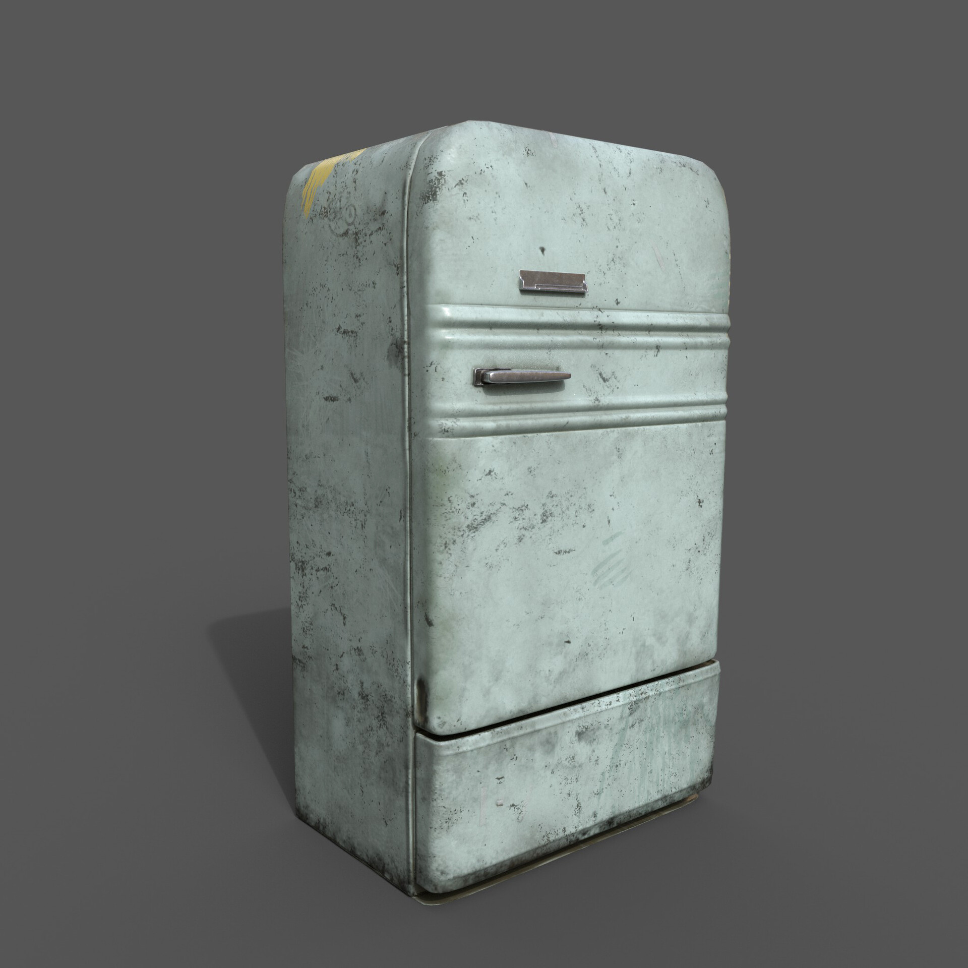 ArtStation - Old refrigerator