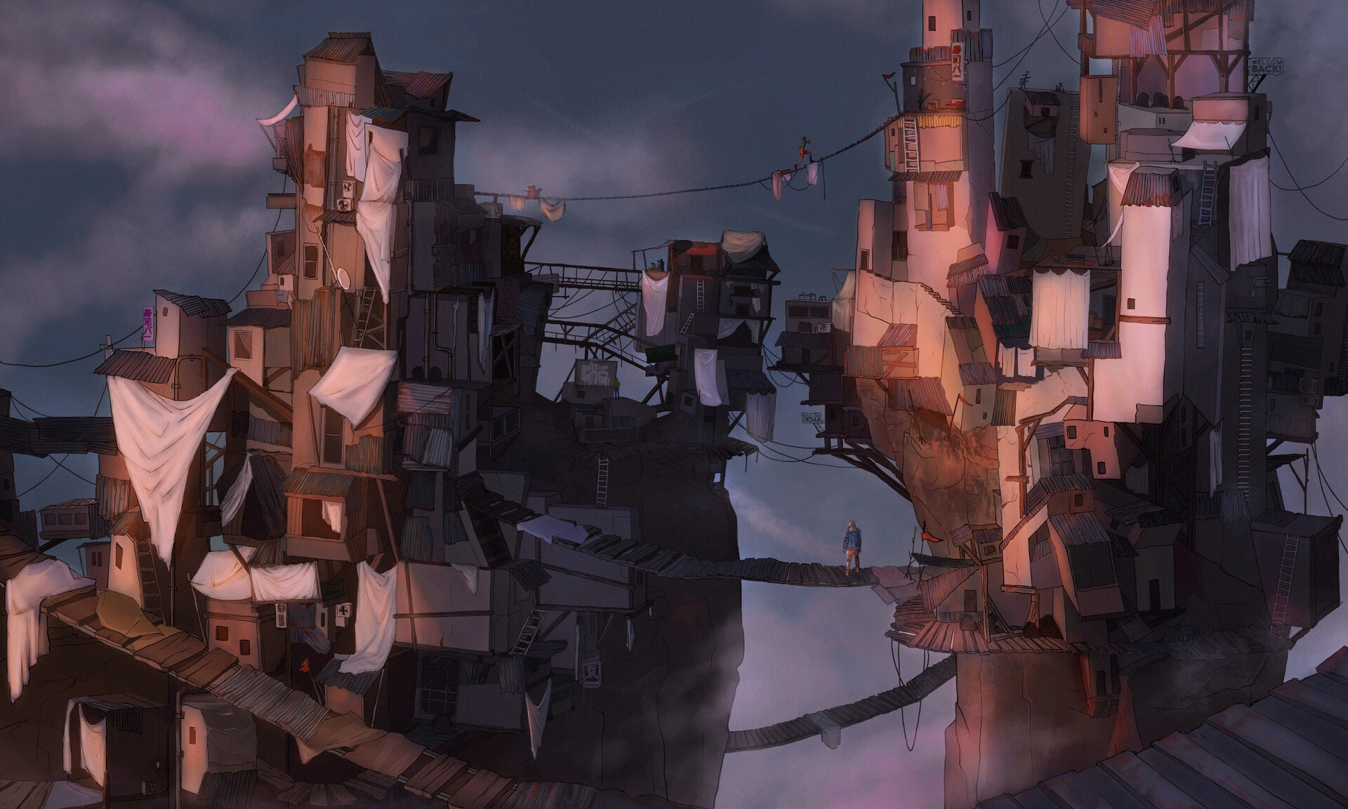 ArtStation - slums enviro practice