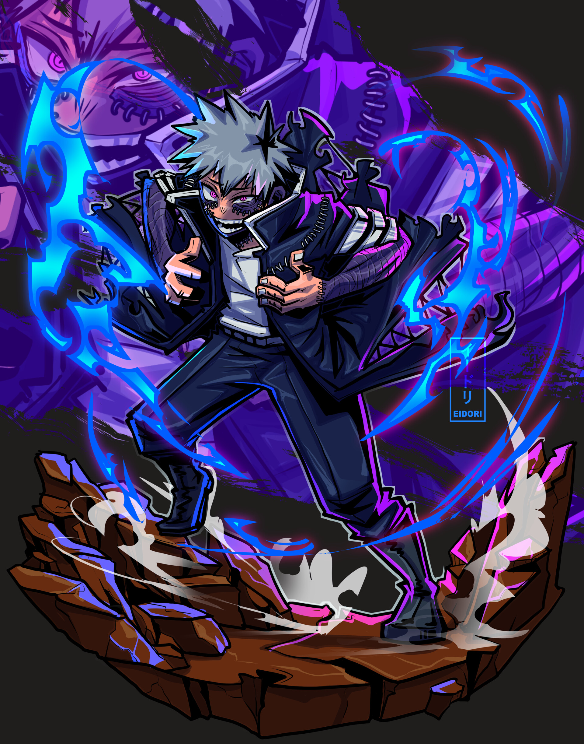 ArtStation - Dabi/ Toya Todoroki