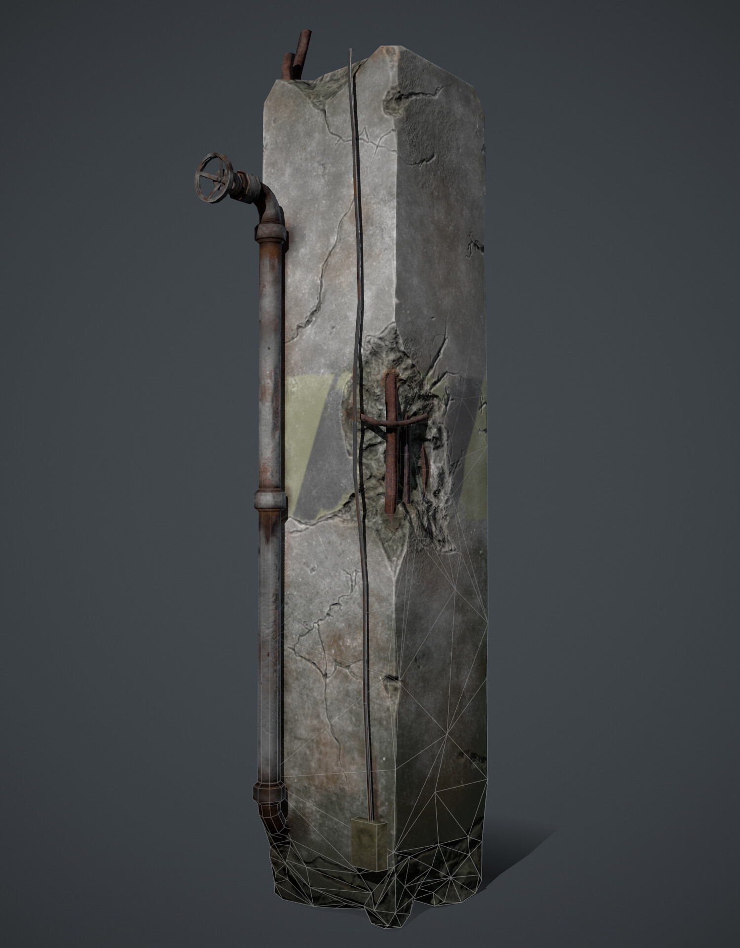 ArtStation - Damaged_Pillar