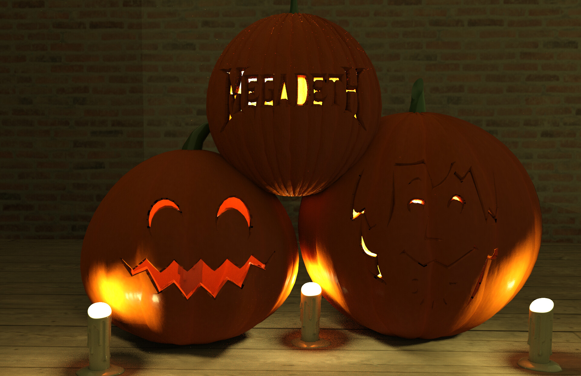 ArtStation - Pumpkin Scene