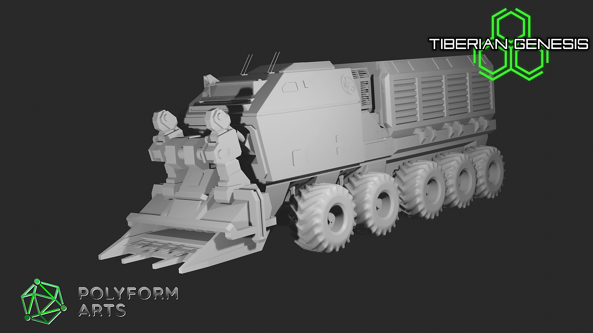 ArtStation - GDI / Nod Tiberium Harvester