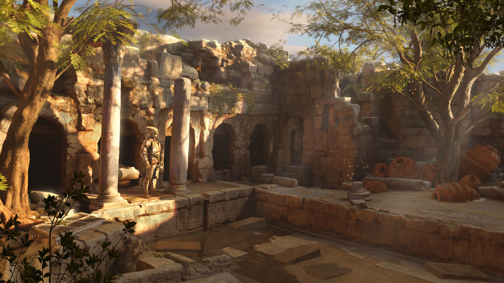 ArtStation - Shrine ruins