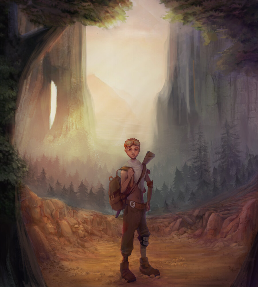 ArtStation - Character in the environment