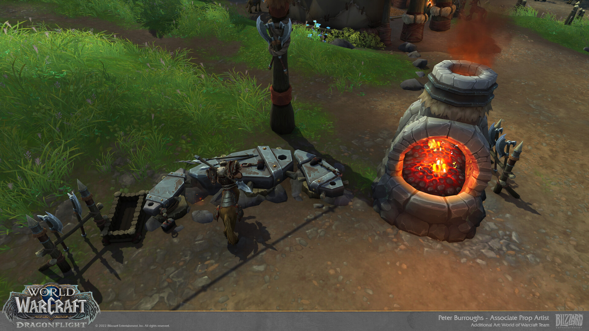 Peter Burroughs - Dragonflight: Centaur Blacksmithing