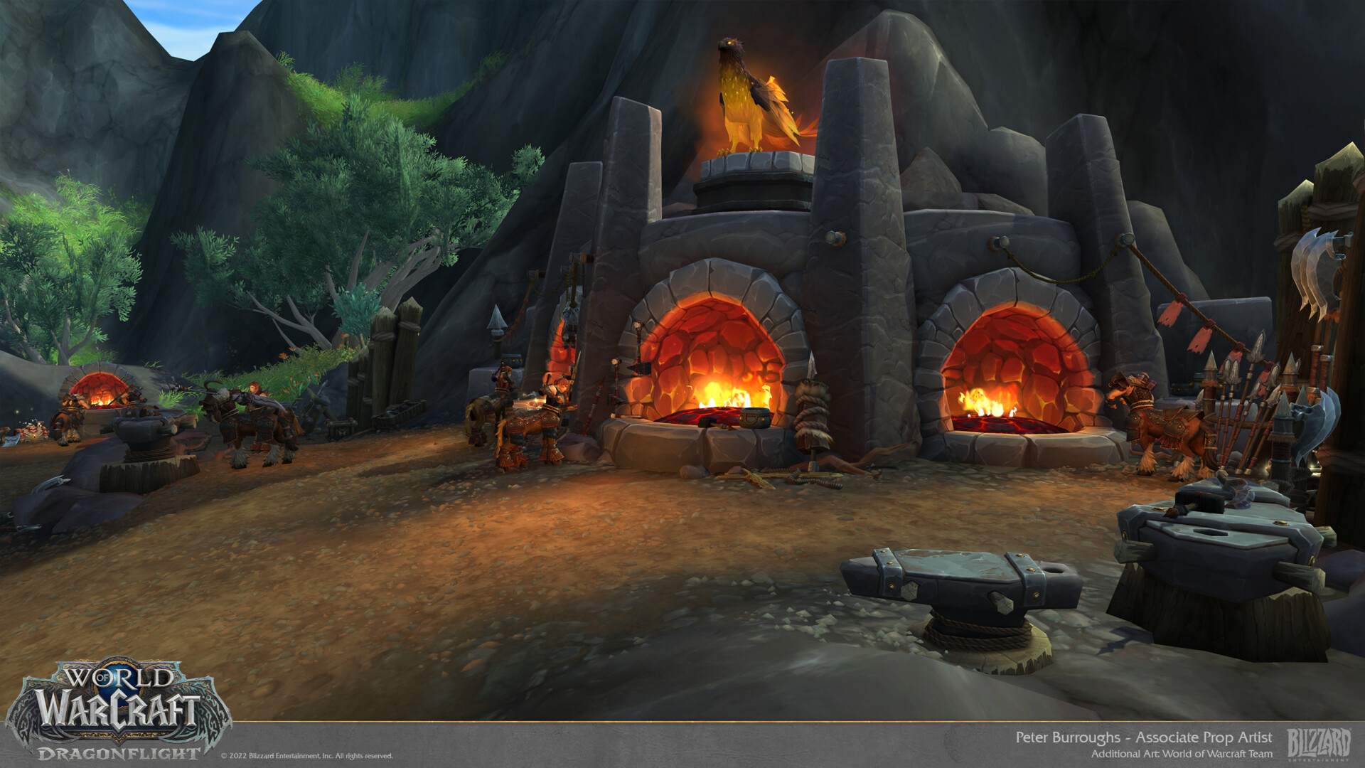 Peter Burroughs - Dragonflight: Centaur Blacksmithing