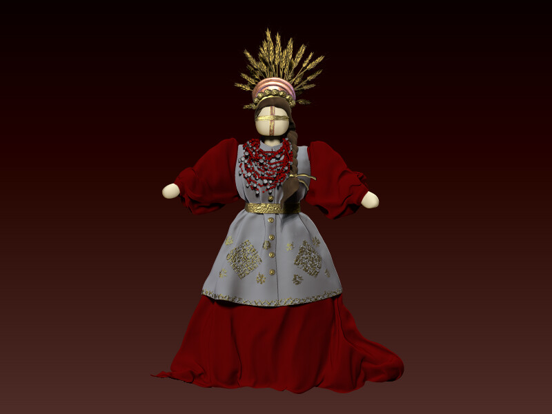 ArtStation - Ukrainian traditional toy