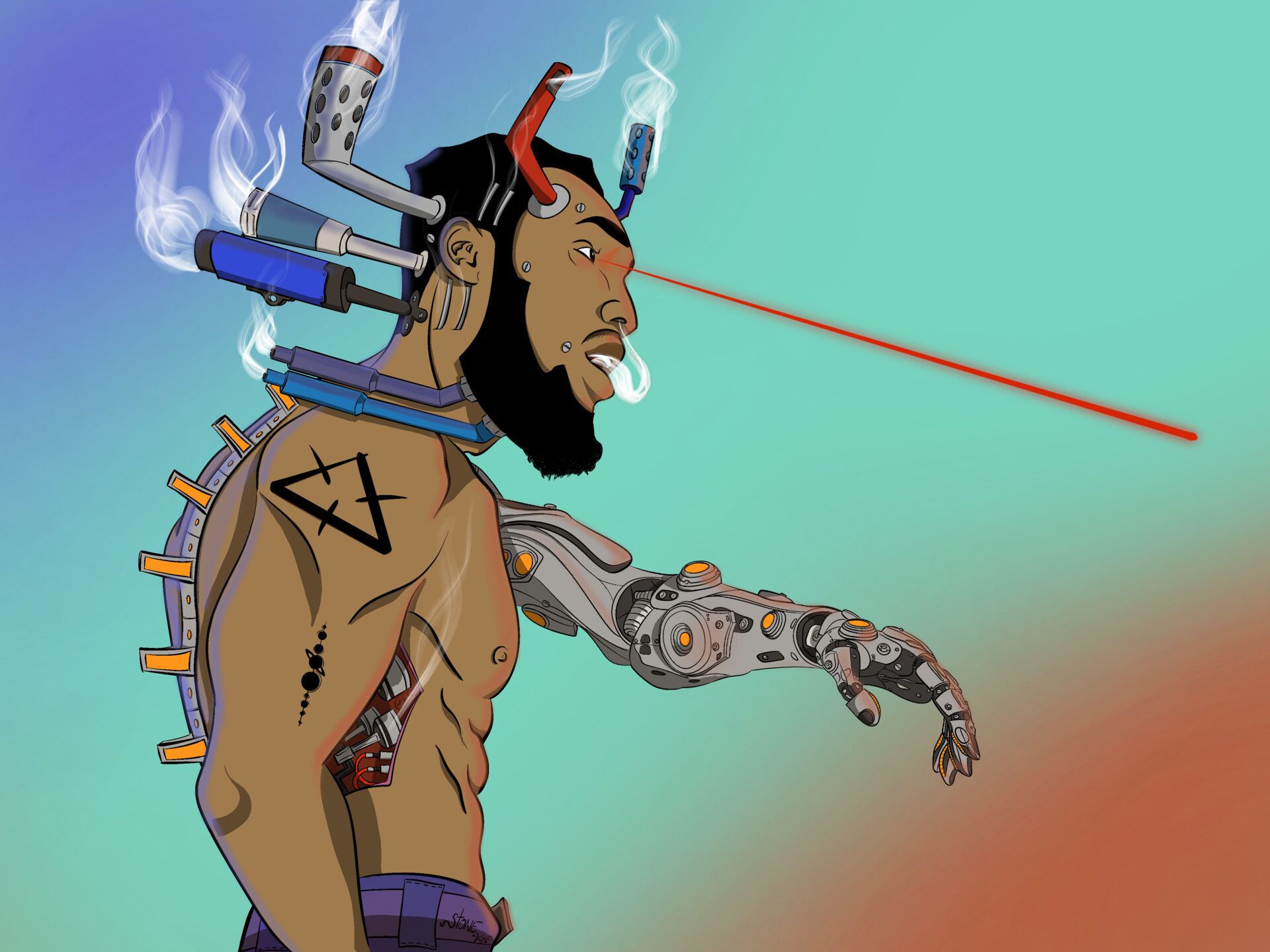 ArtStation - Metal Head