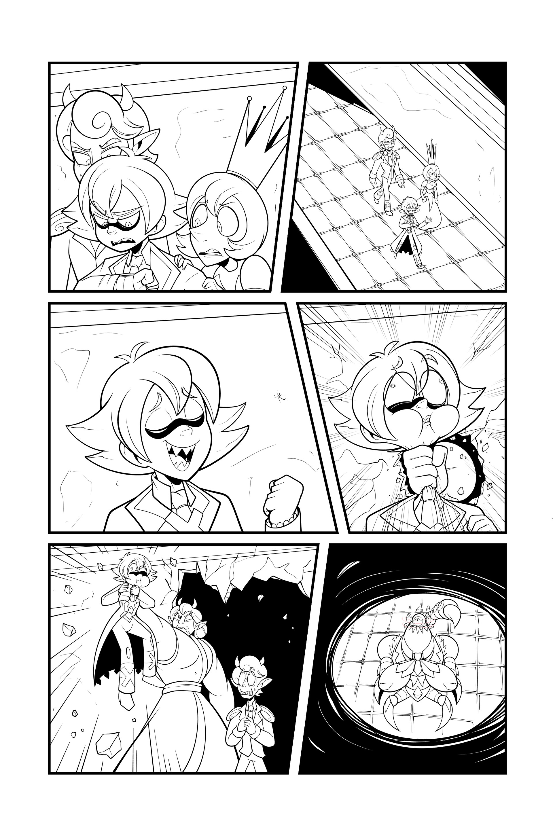 ArtStation - Josh Hano's "Nefarious" - Bridal Royal | Pencils and Inks