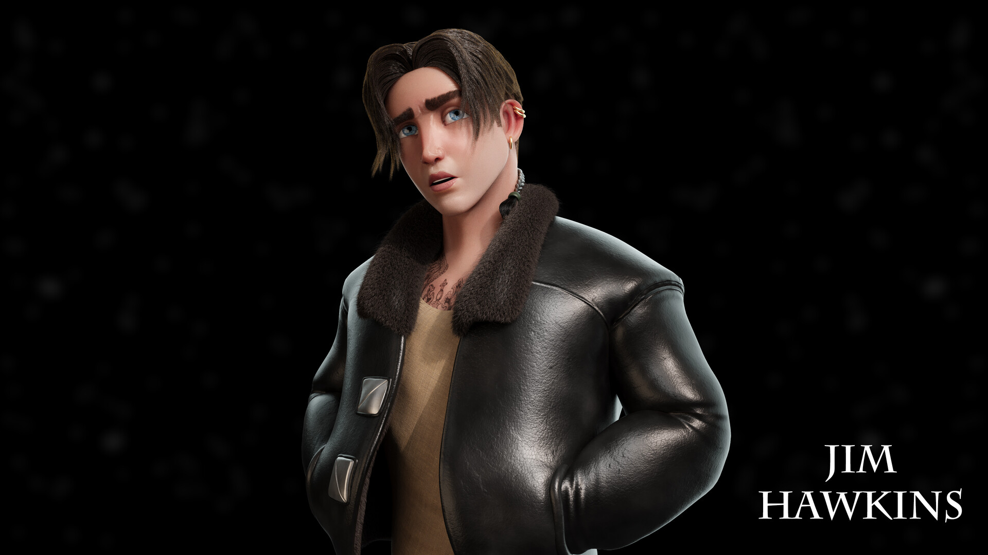 Octavio Tapia - JIM HAWKINS : The Treasure Planet