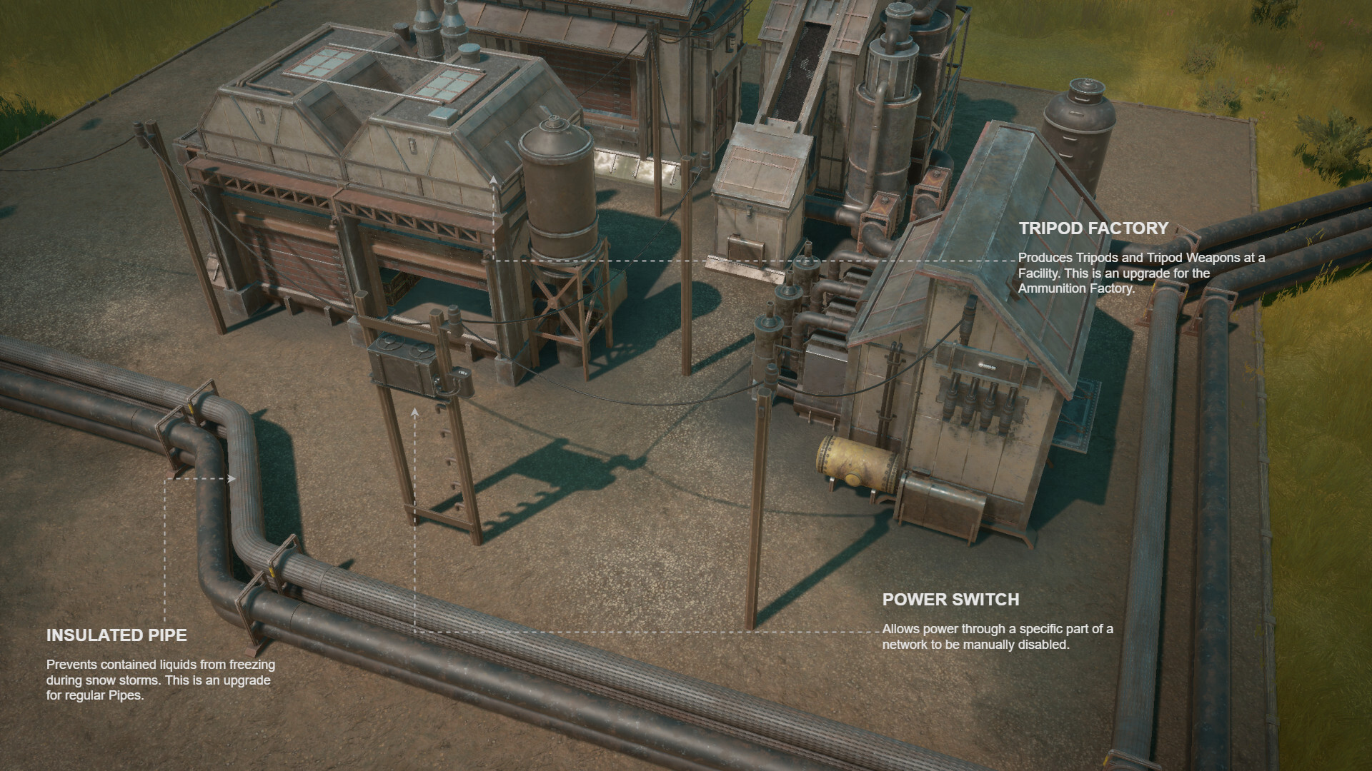 Gabriel Dubois - Foxhole 1.1 tripod Ammo Factory, insulated pipes and ...