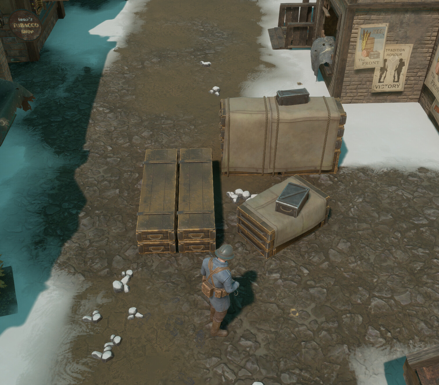 Gabriel Dubois - Foxhole 1.1 tripod Ammo Factory, insulated pipes and ...