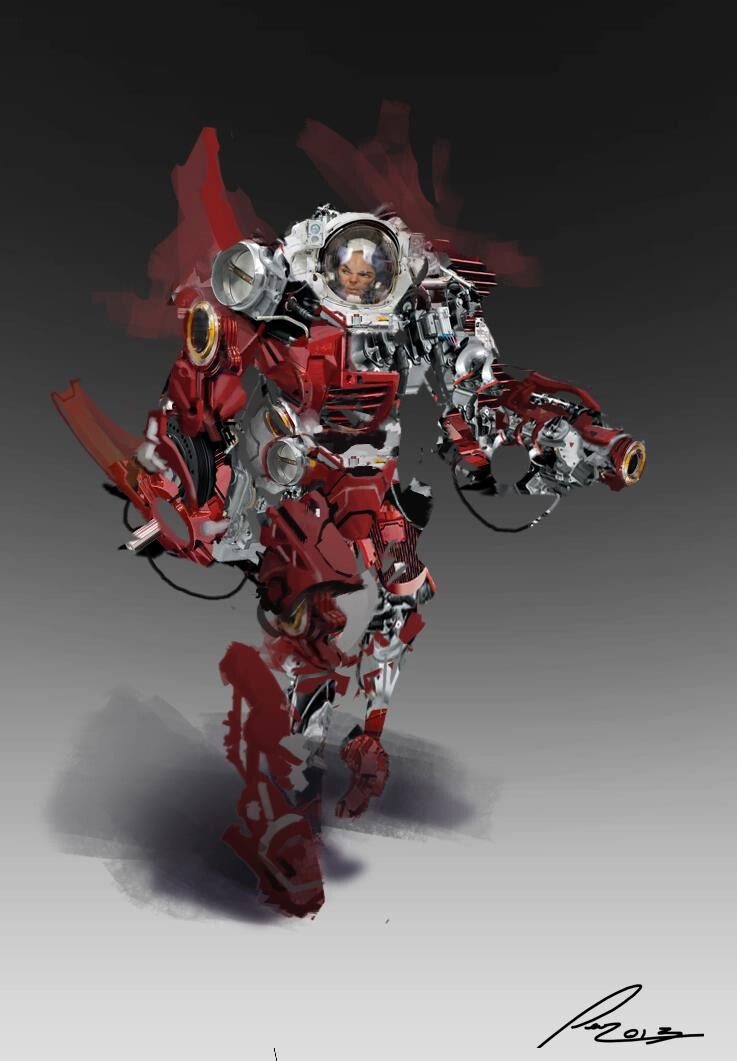 ArtStation - Speed Cyber Sketch