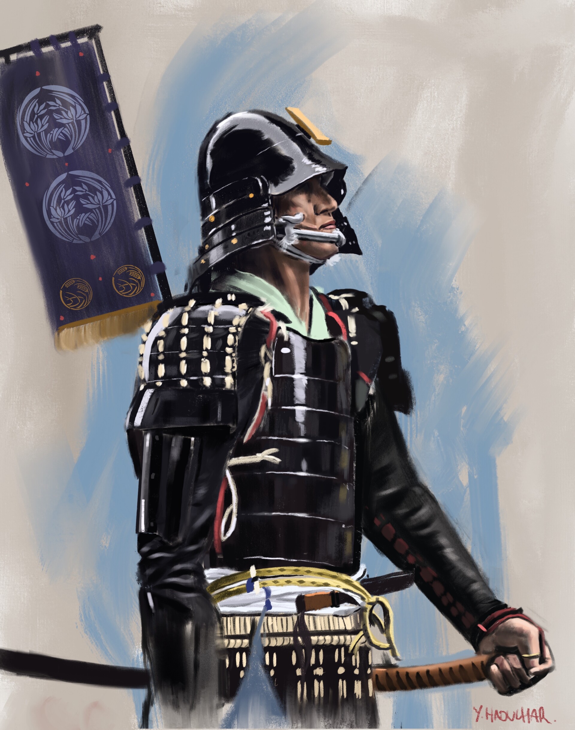 ArtStation - The Black Samurai