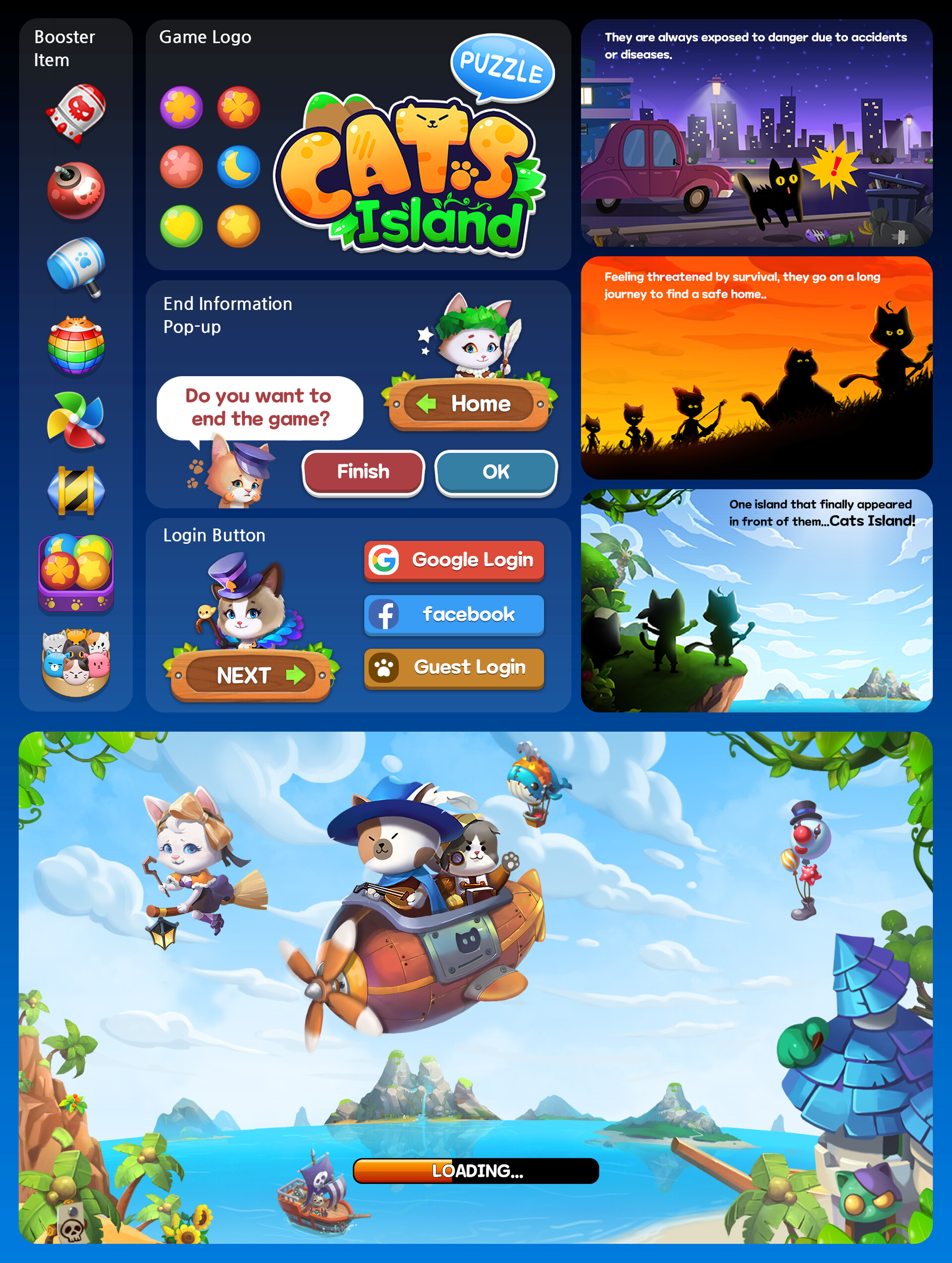 ArtStation - cats island