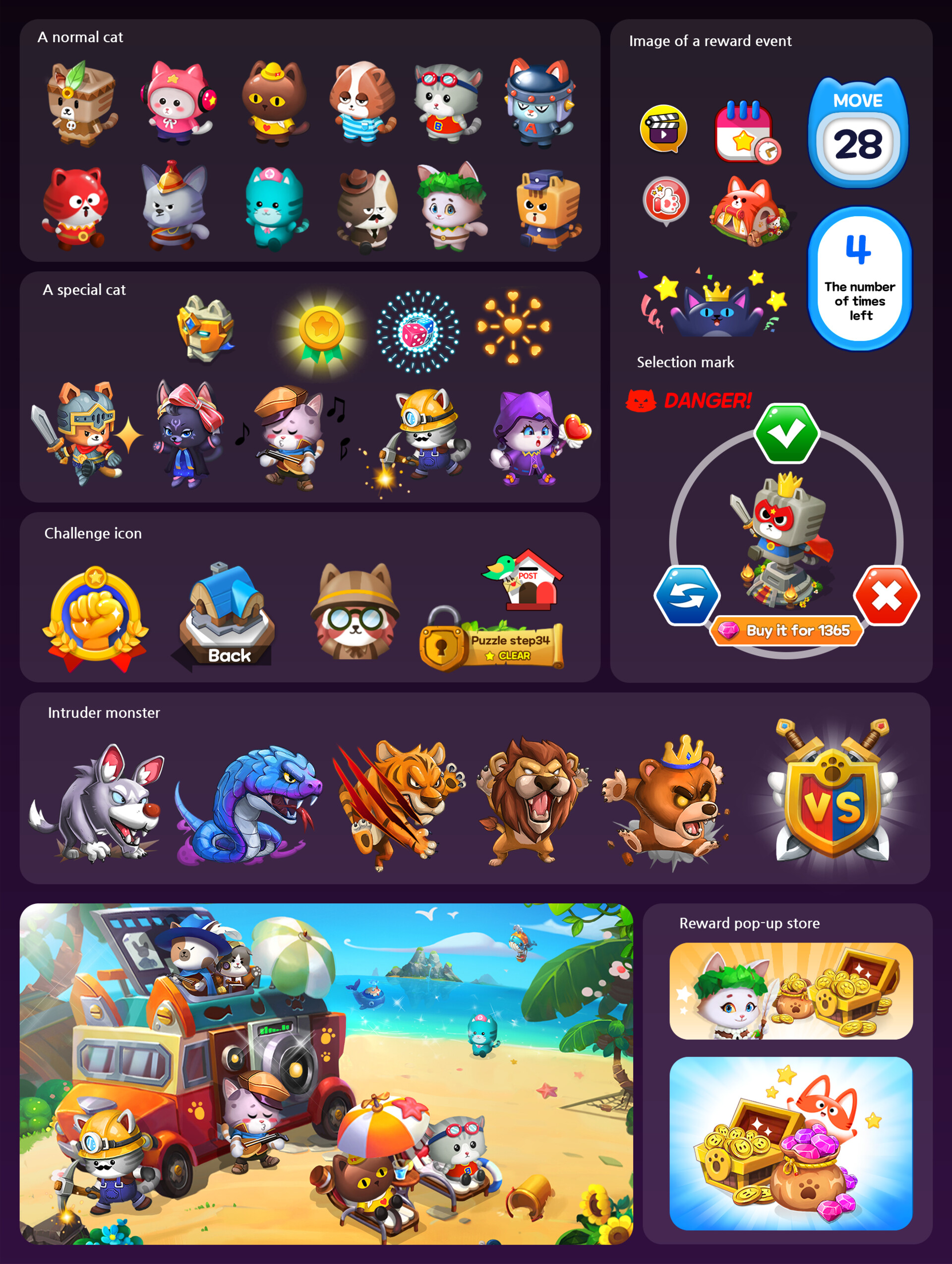 ArtStation - cats island2