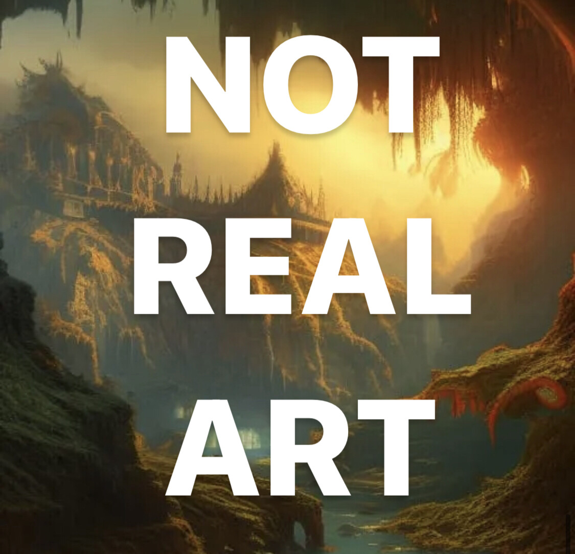ArtStation - SAY NO TO AI GENERATED IMAGES