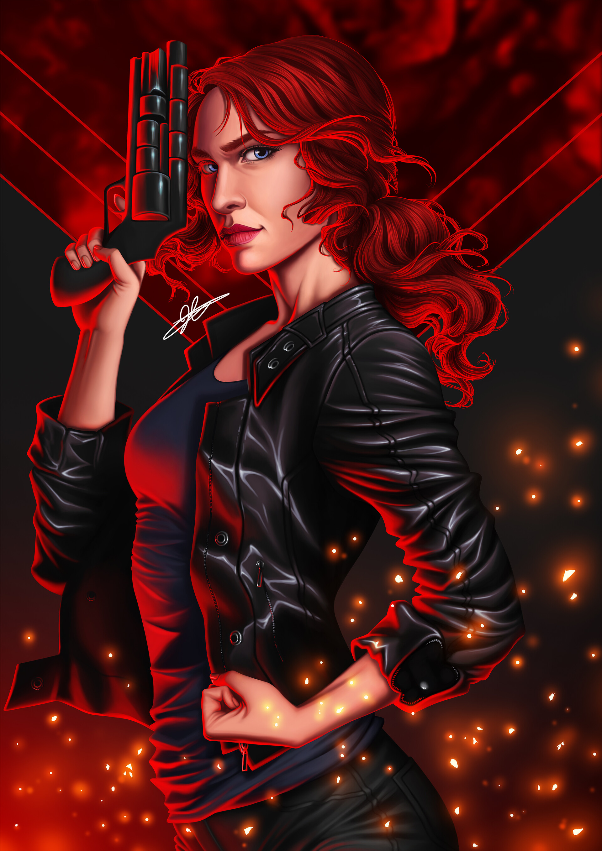 ArtStation - Jesse Faden from Control