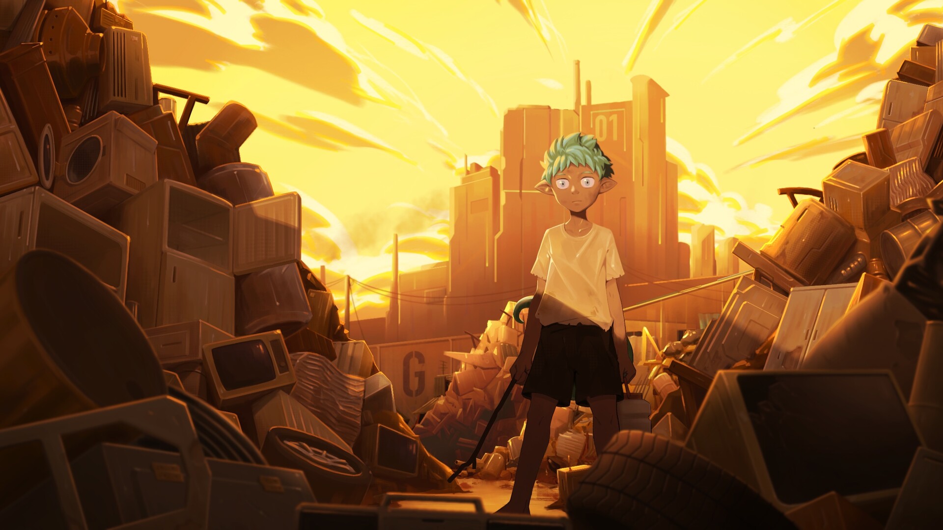 ArtStation - Treasure in the trash