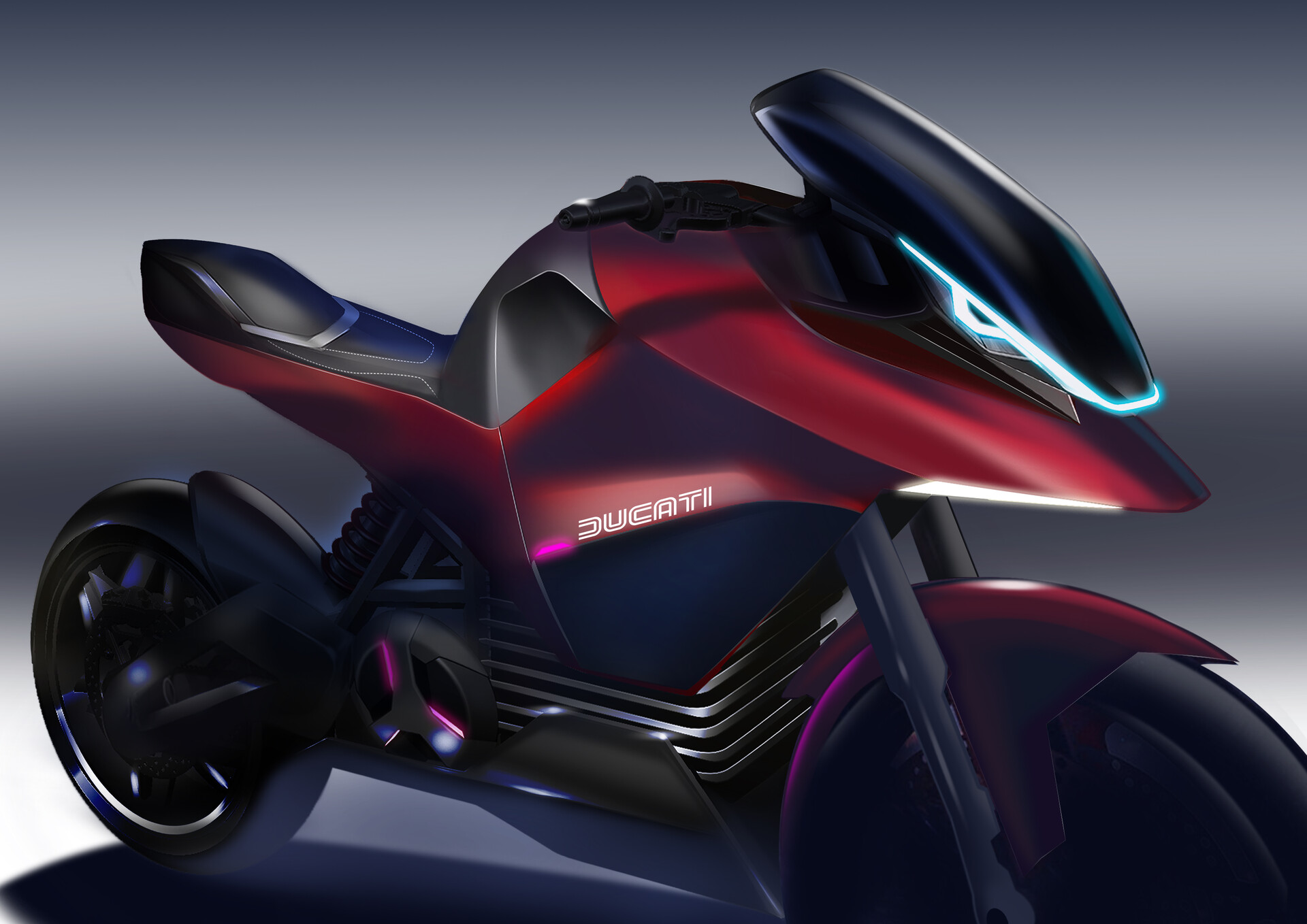 ArtStation - Future Ducati Concept